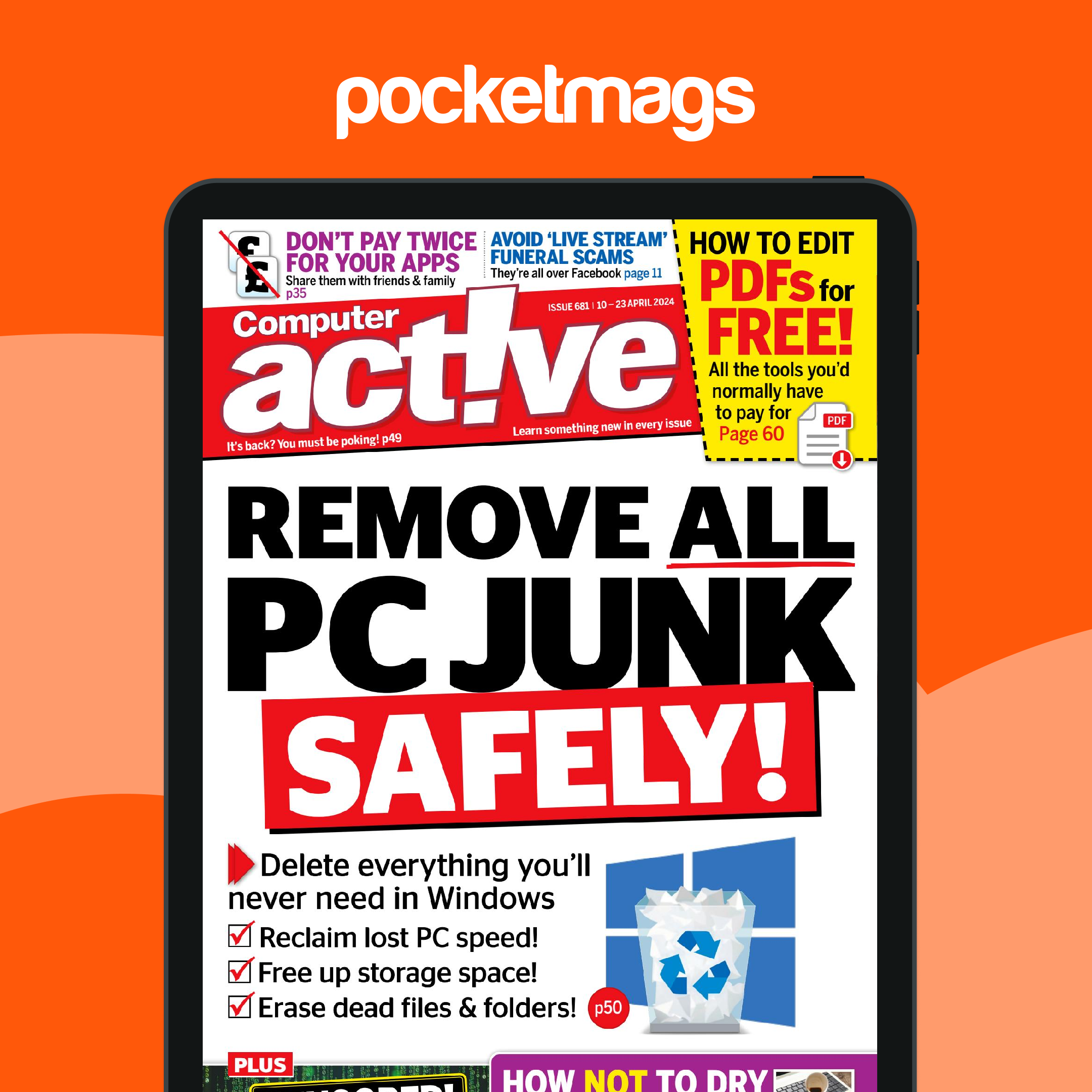 Computer Active Magazine - 681 Back Issue