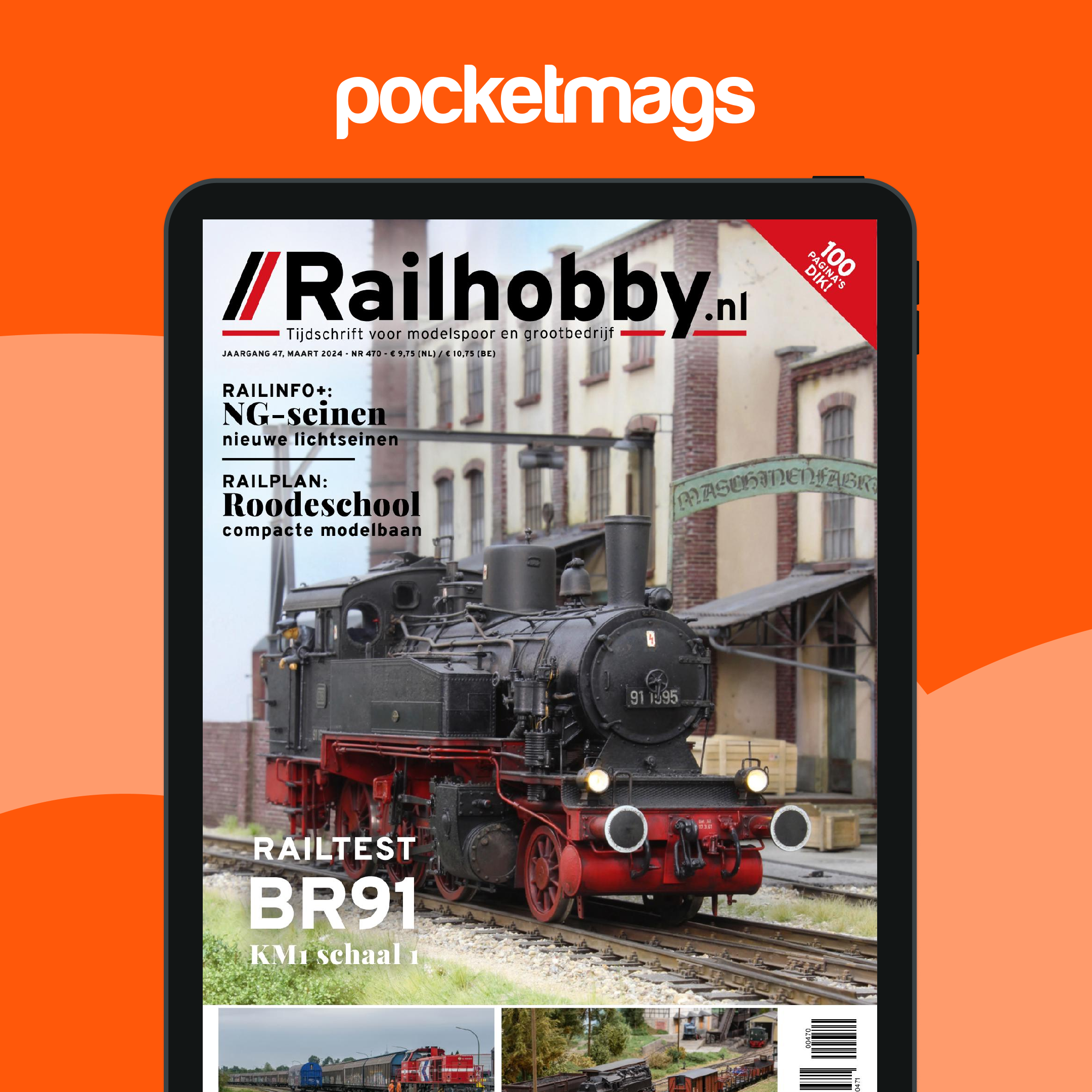 Railhobby Magazine - RailHobby 470 mrt Back Issue