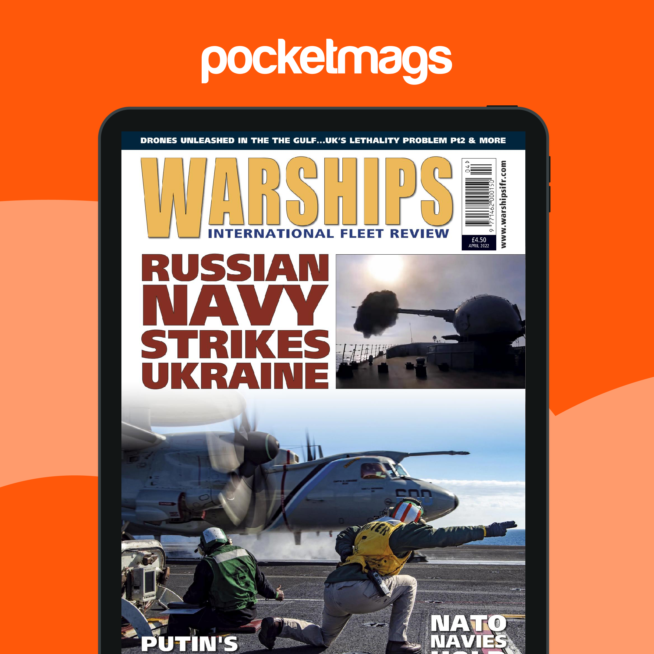Warships International Fleet Review Magazine - Apr-22 Edición anterior