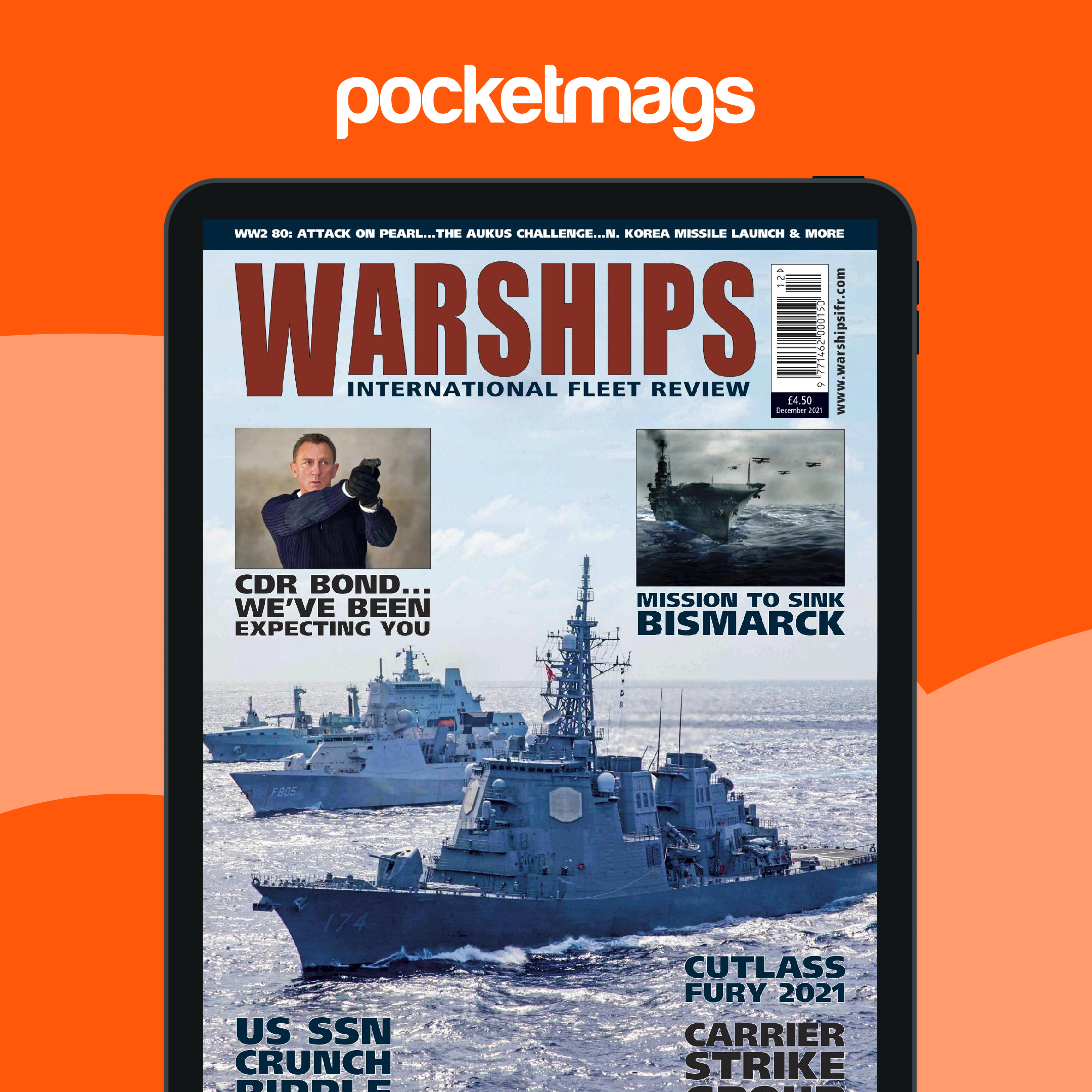 Warships International Fleet Review Magazine - Dec-21 Edición anterior
