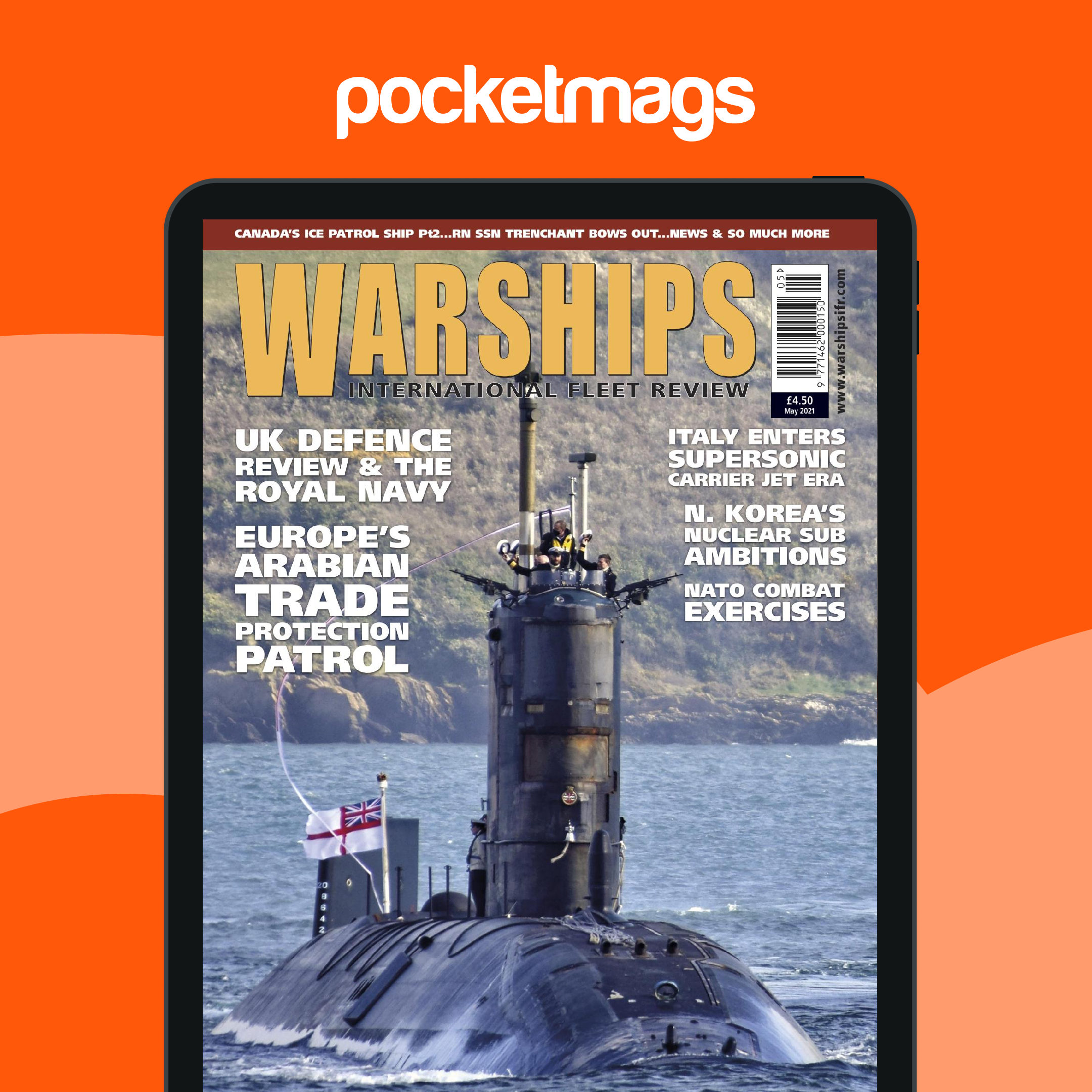 Warships International Fleet Review Magazine - May-21 Edición anterior