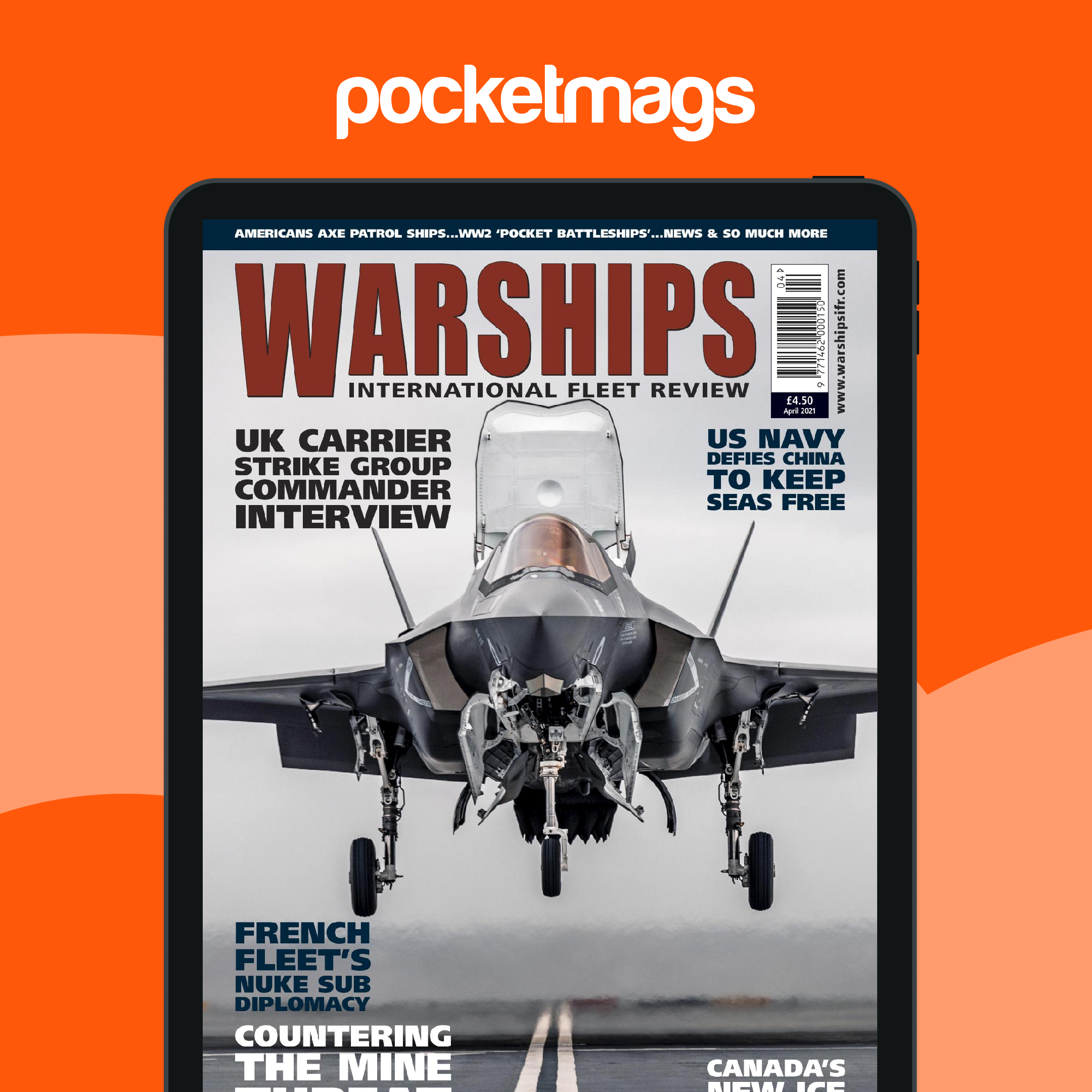 Warships International Fleet Review Magazine - Apr-21 Back Issue