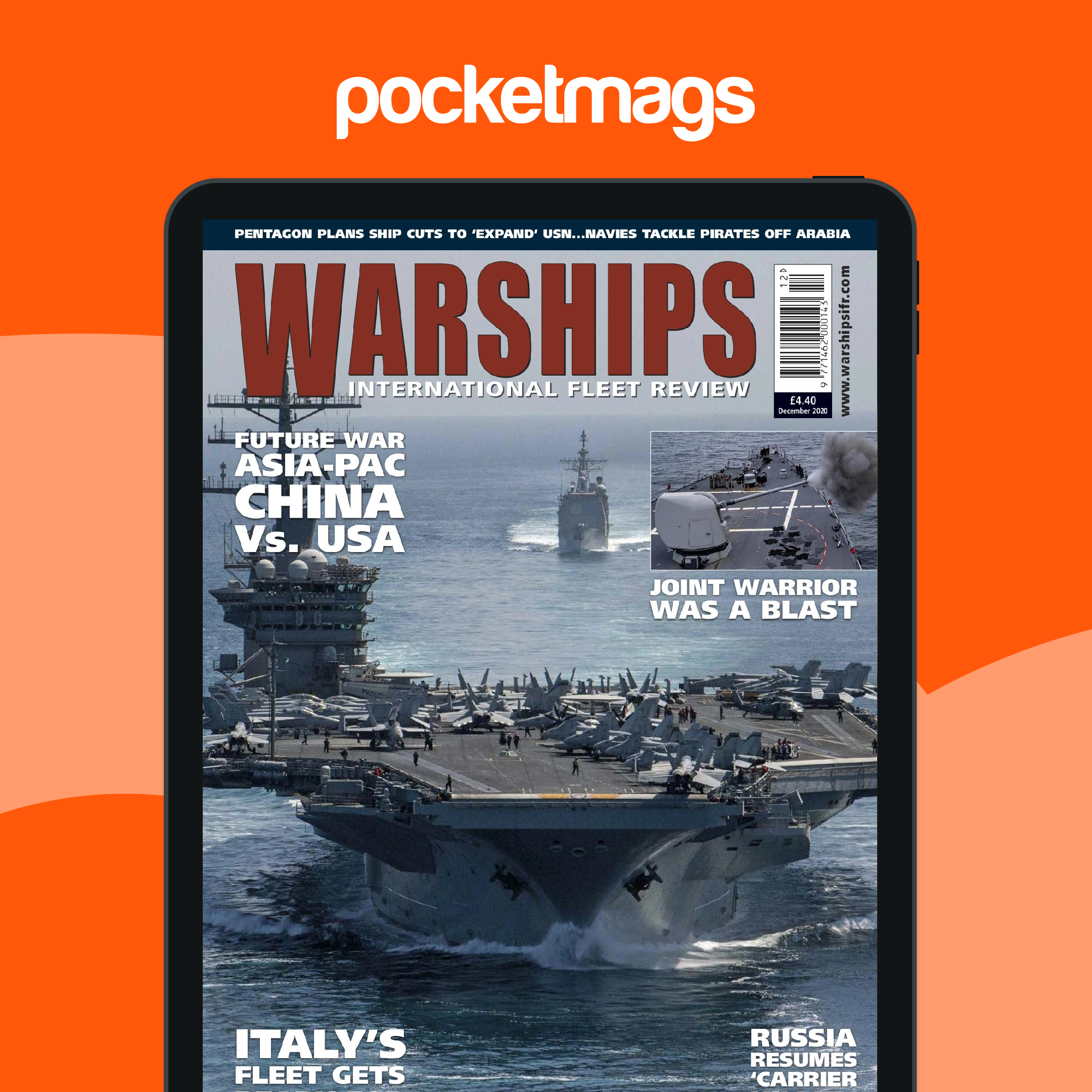 Warships International Fleet Review Magazine - Dec-20 Edición anterior