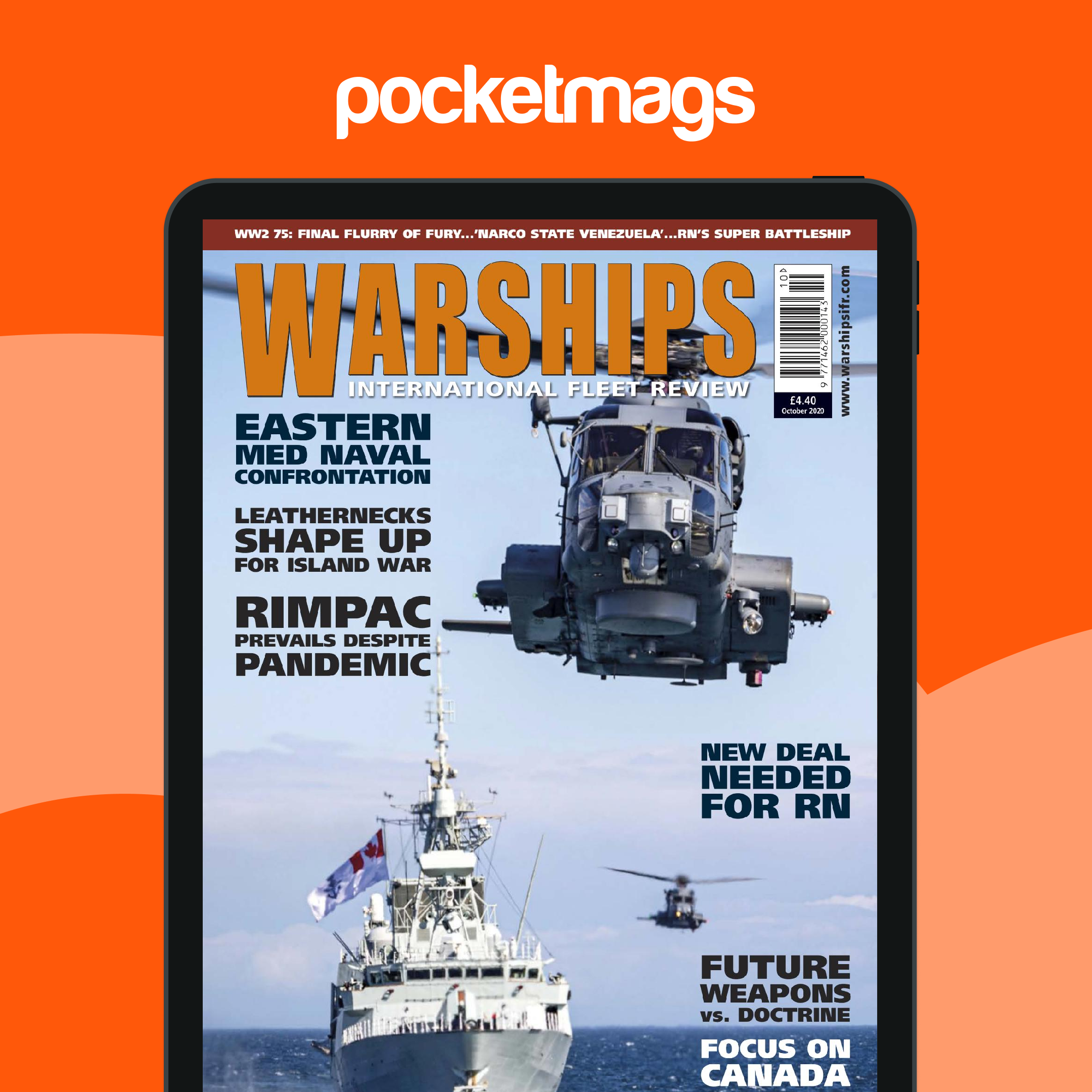 Warships International Fleet Review Magazine - Oct-20 Back Issue
