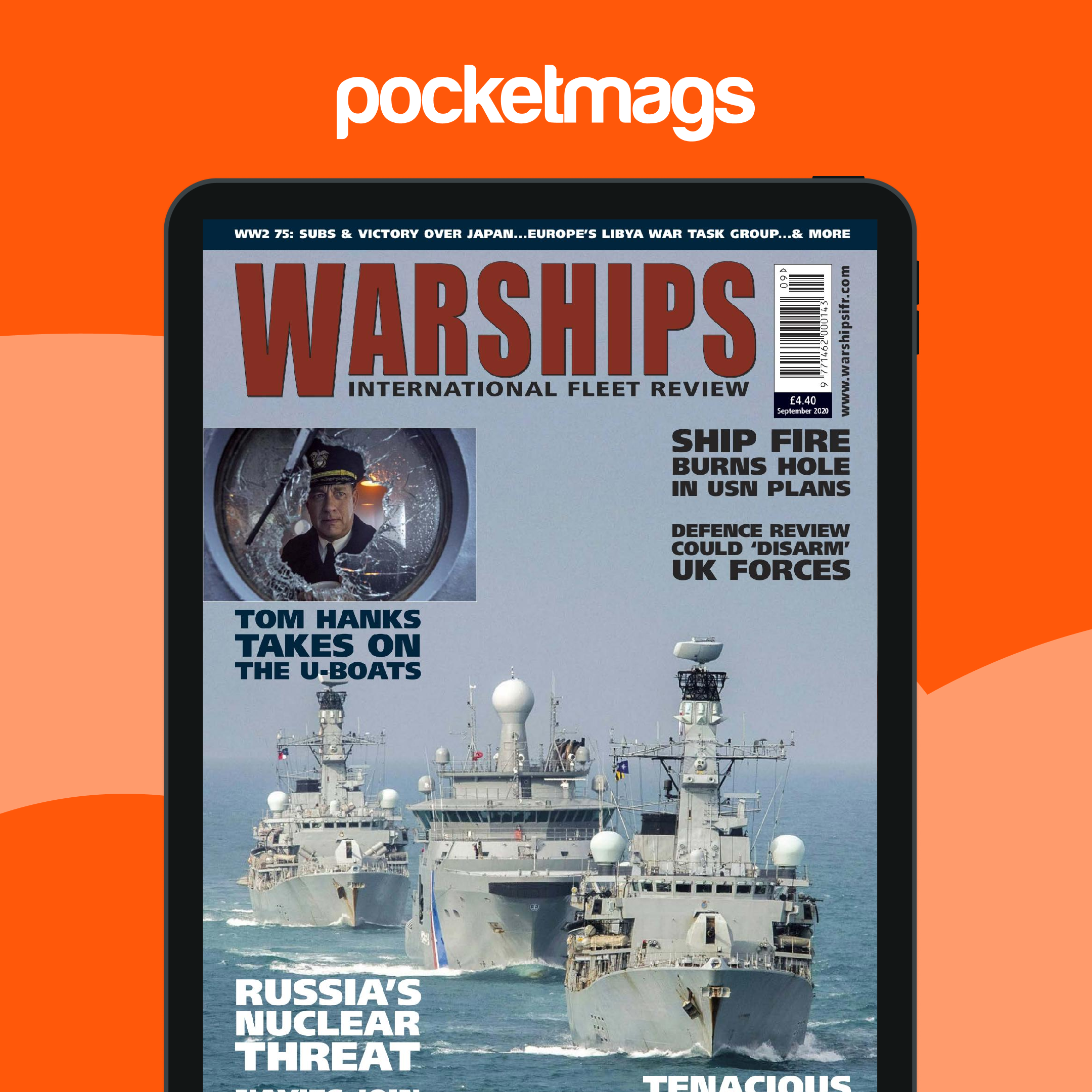Warships International Fleet Review Magazine - Sep-20 Edición anterior