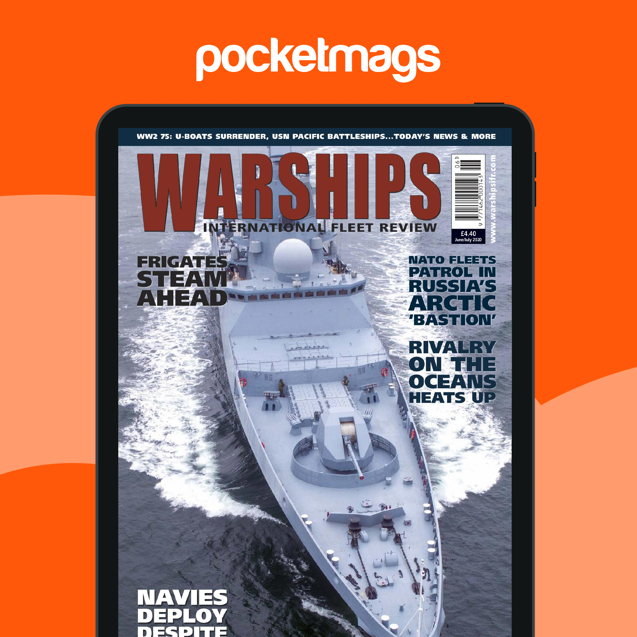 Warships International Fleet Review Magazine - Jun/Jul-20 Edición anterior