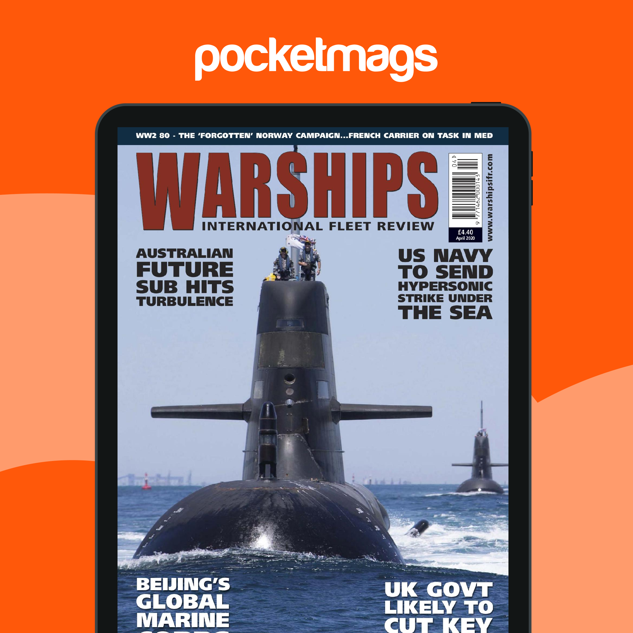 Warships International Fleet Review Magazine - Apr-20 Back Issue