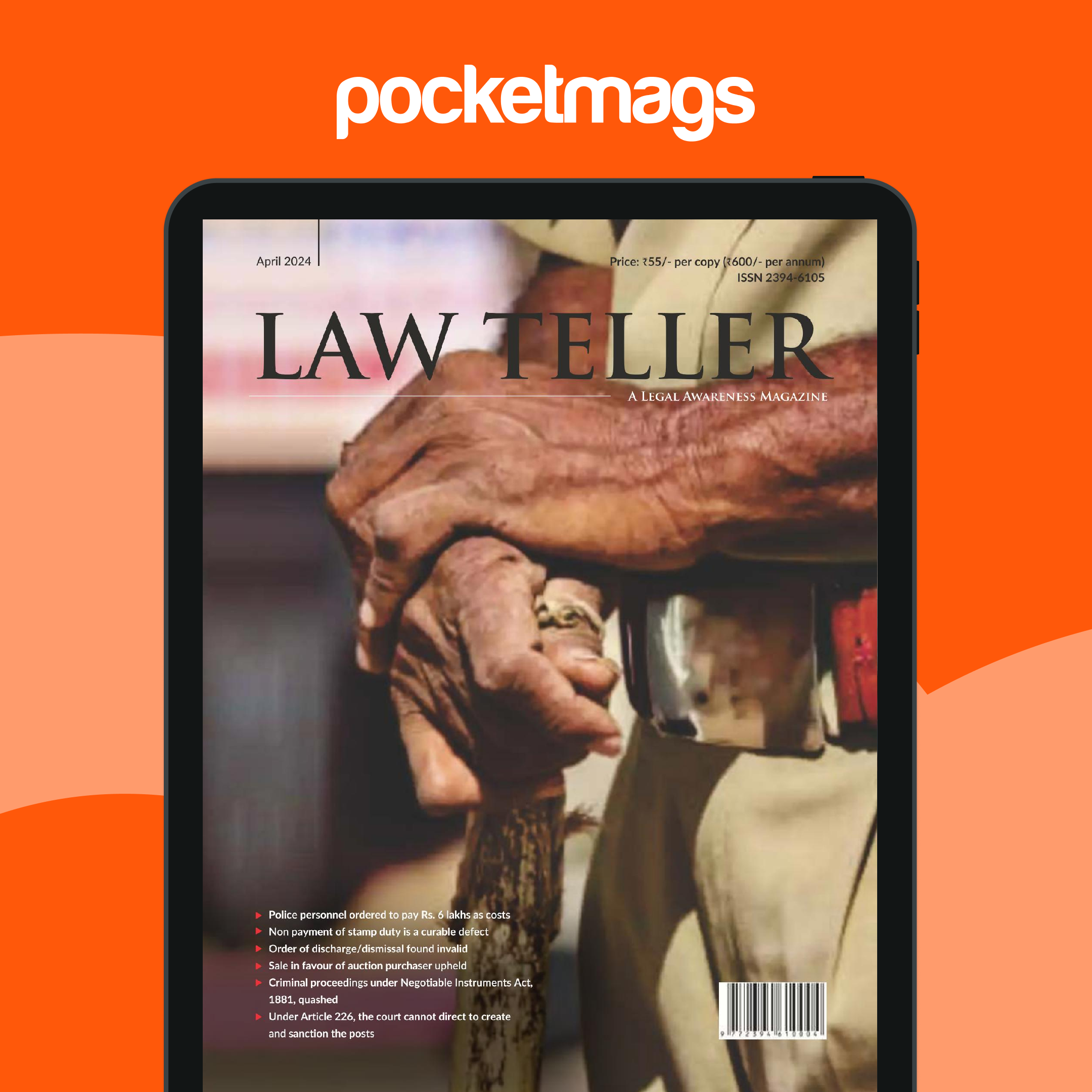 Lawteller – A Legal Awareness Magazine - April 2024 Back Issue