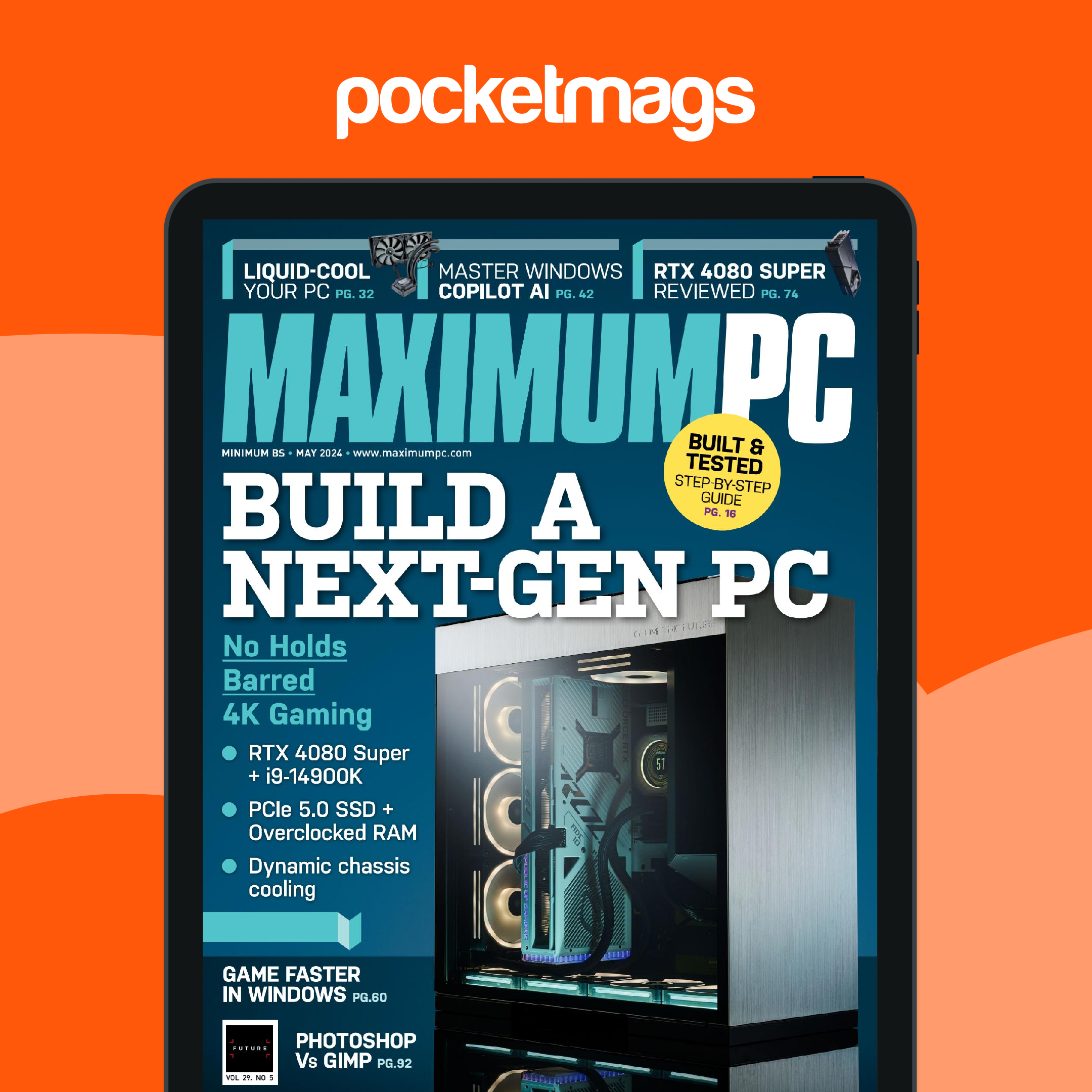 Maximum PC Magazine - May 2024 Edición anterior