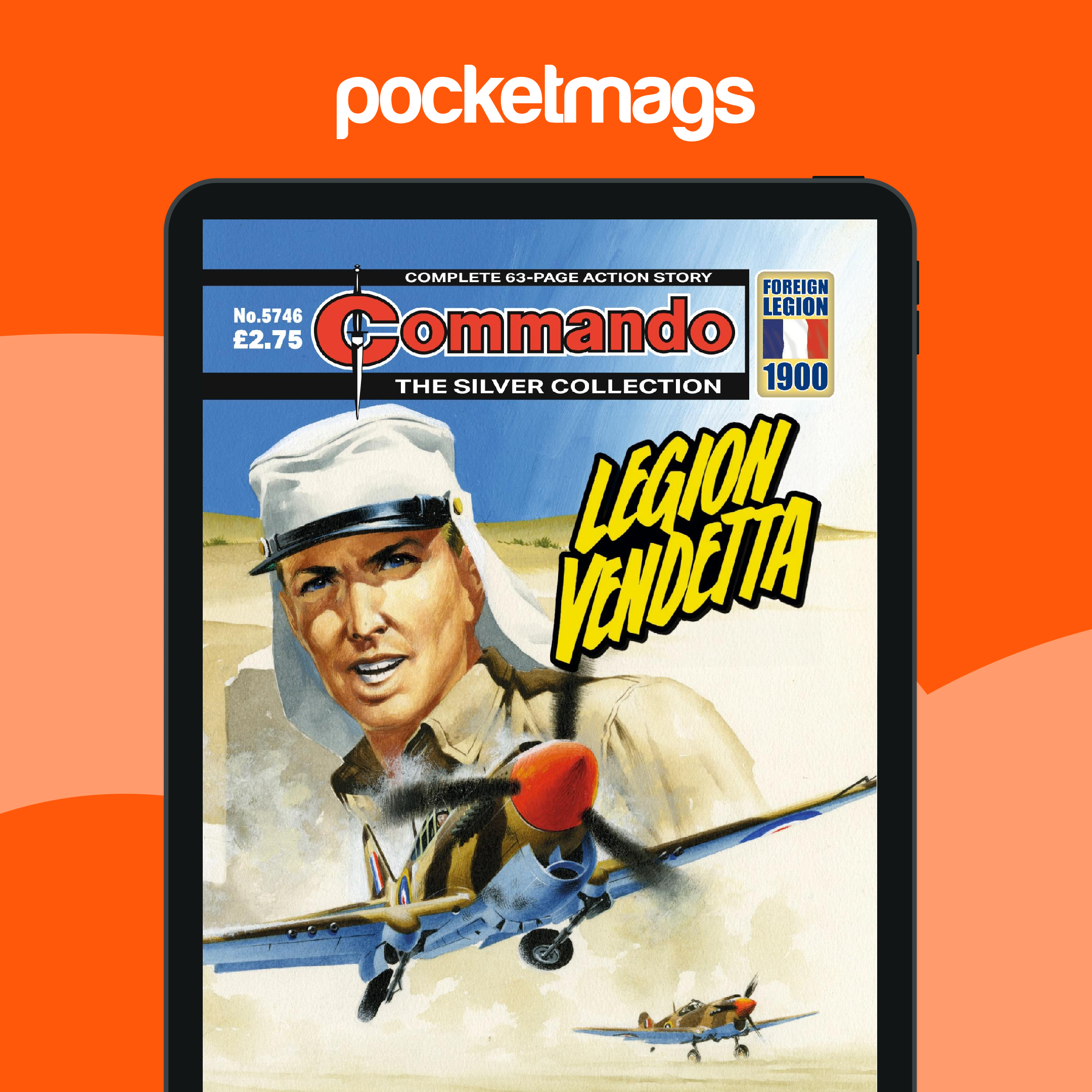 Commando Magazine - 5746 Back Issue