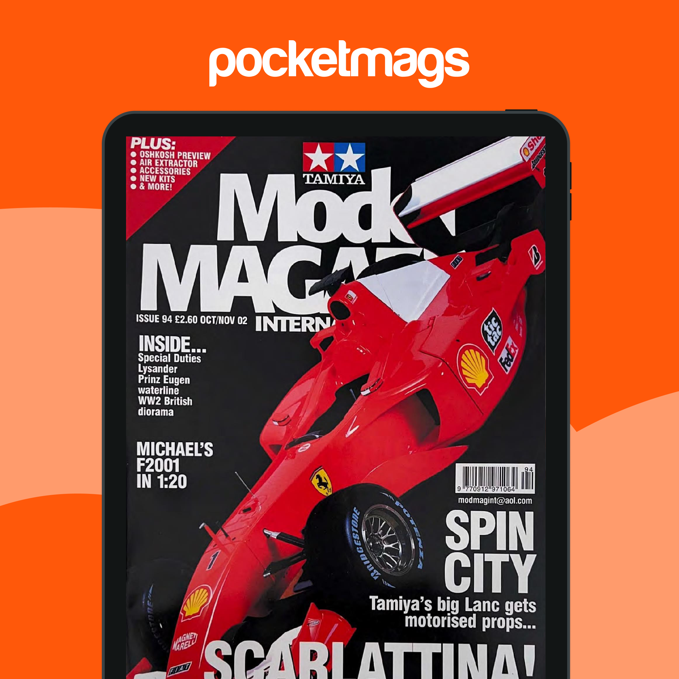 Tamiya Model Magazine - 094 Back Issue