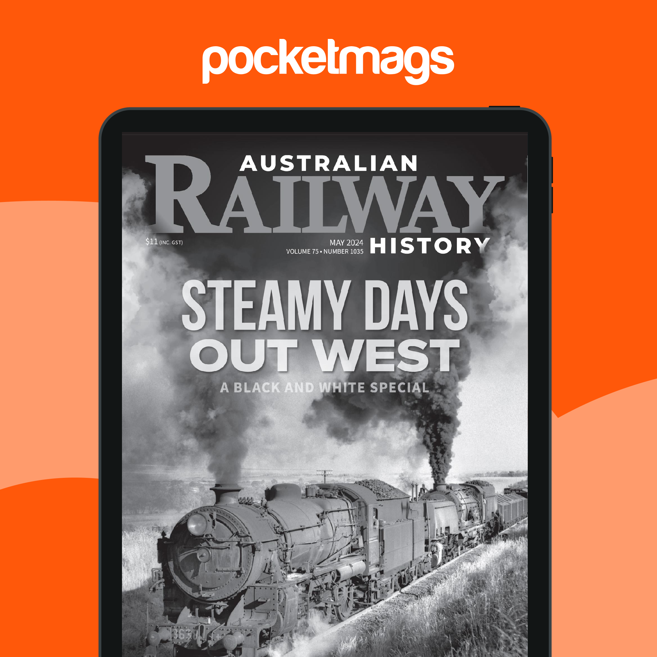 Australian Railway History Magazine - May 2024 Back Issue