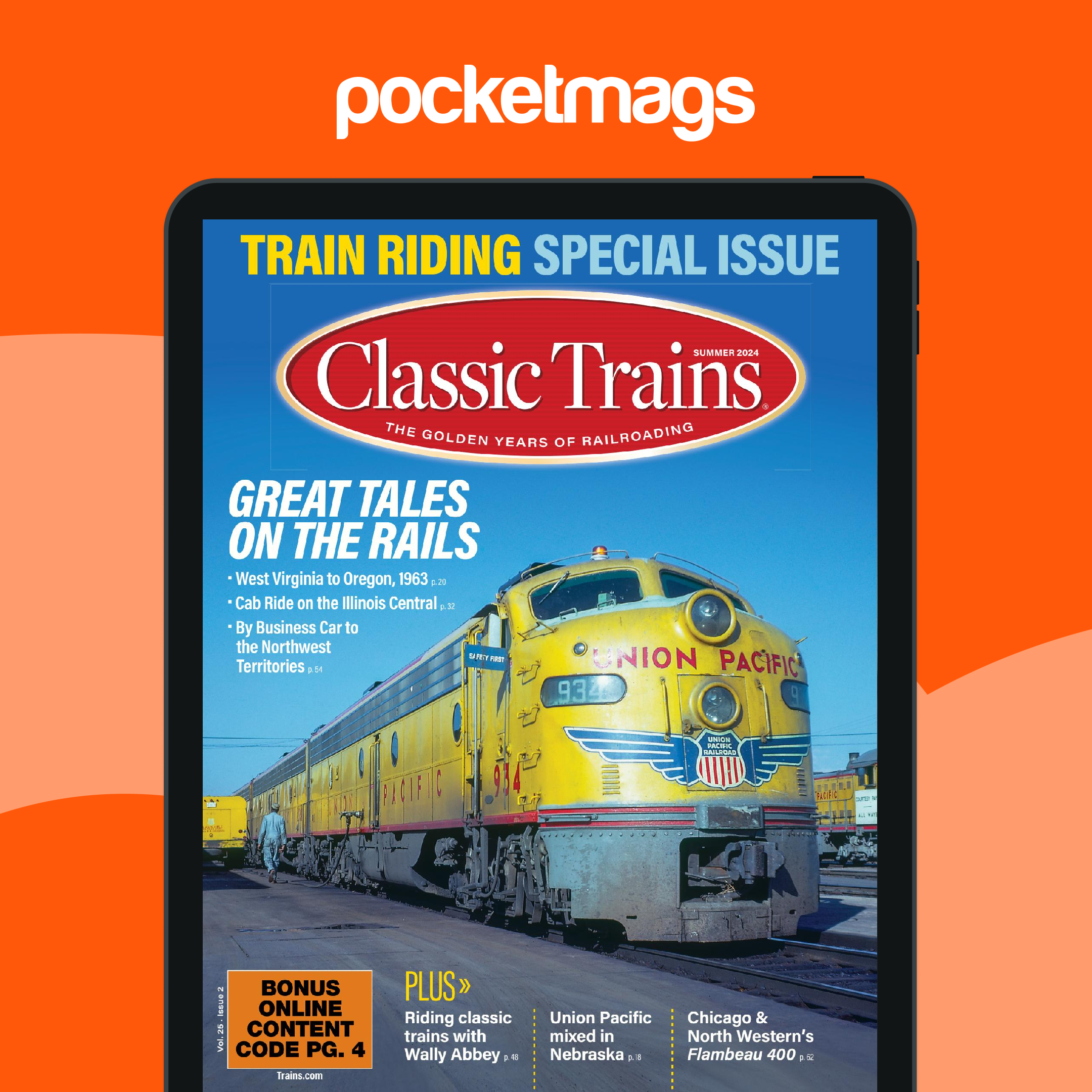 Classic Trains Magazine - Summer 2024 Back Issue