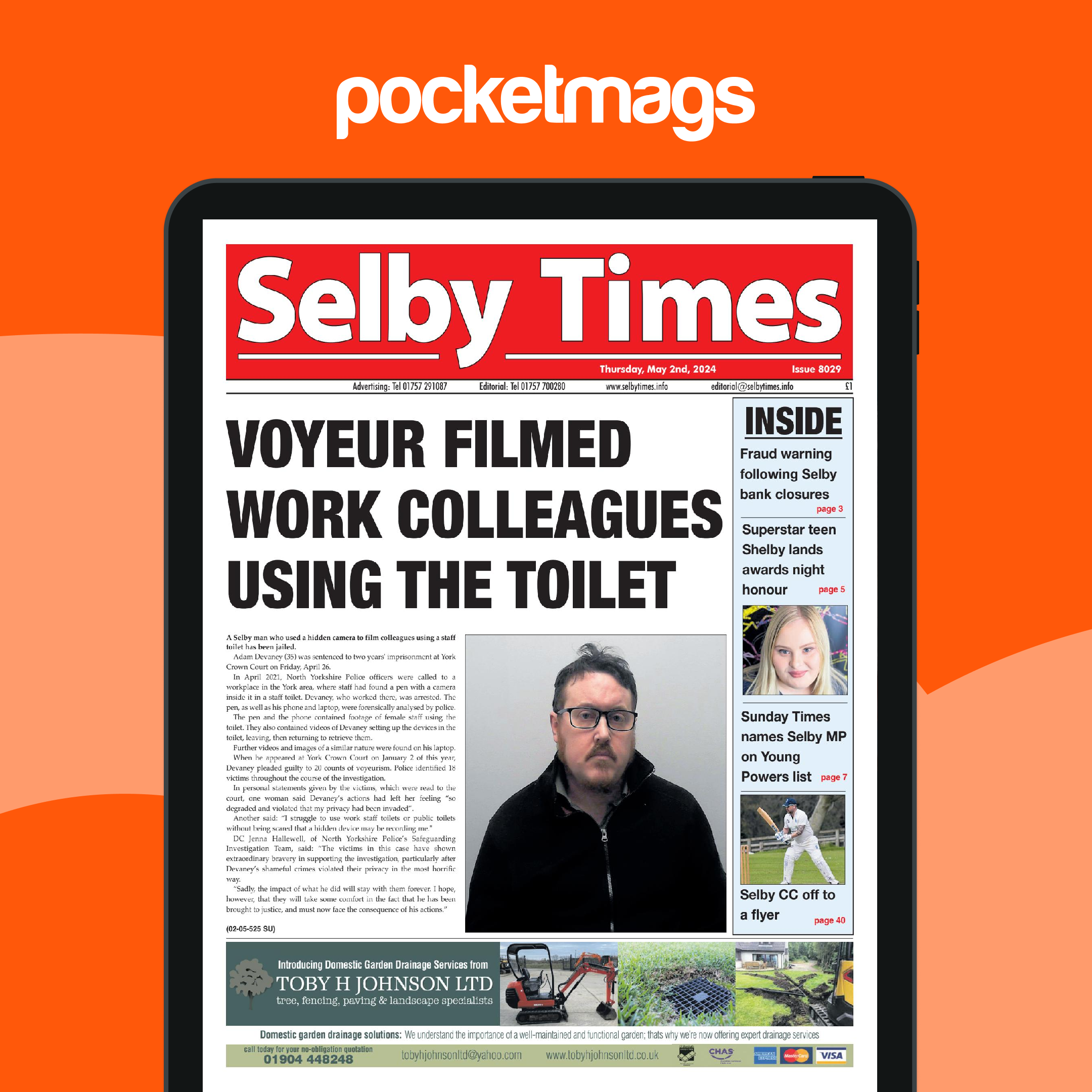 Selby Times Magazine - May 2nd 2024 Back Issue