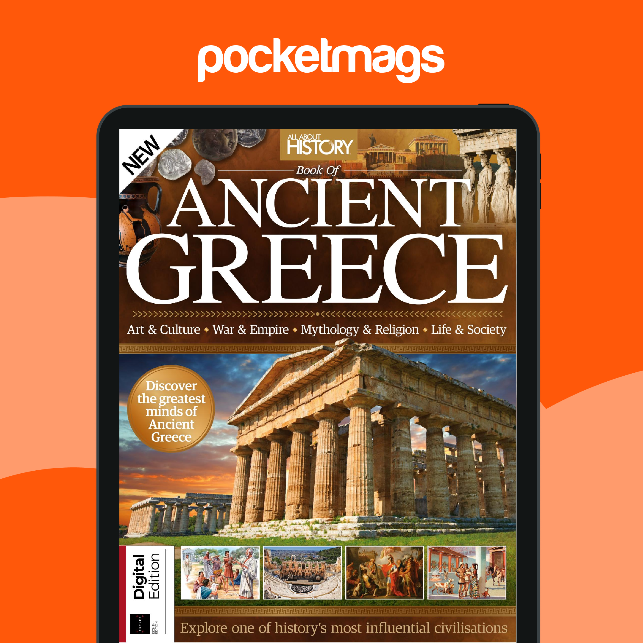 About History Bookazine - All About History Book of Ancient Greece ...