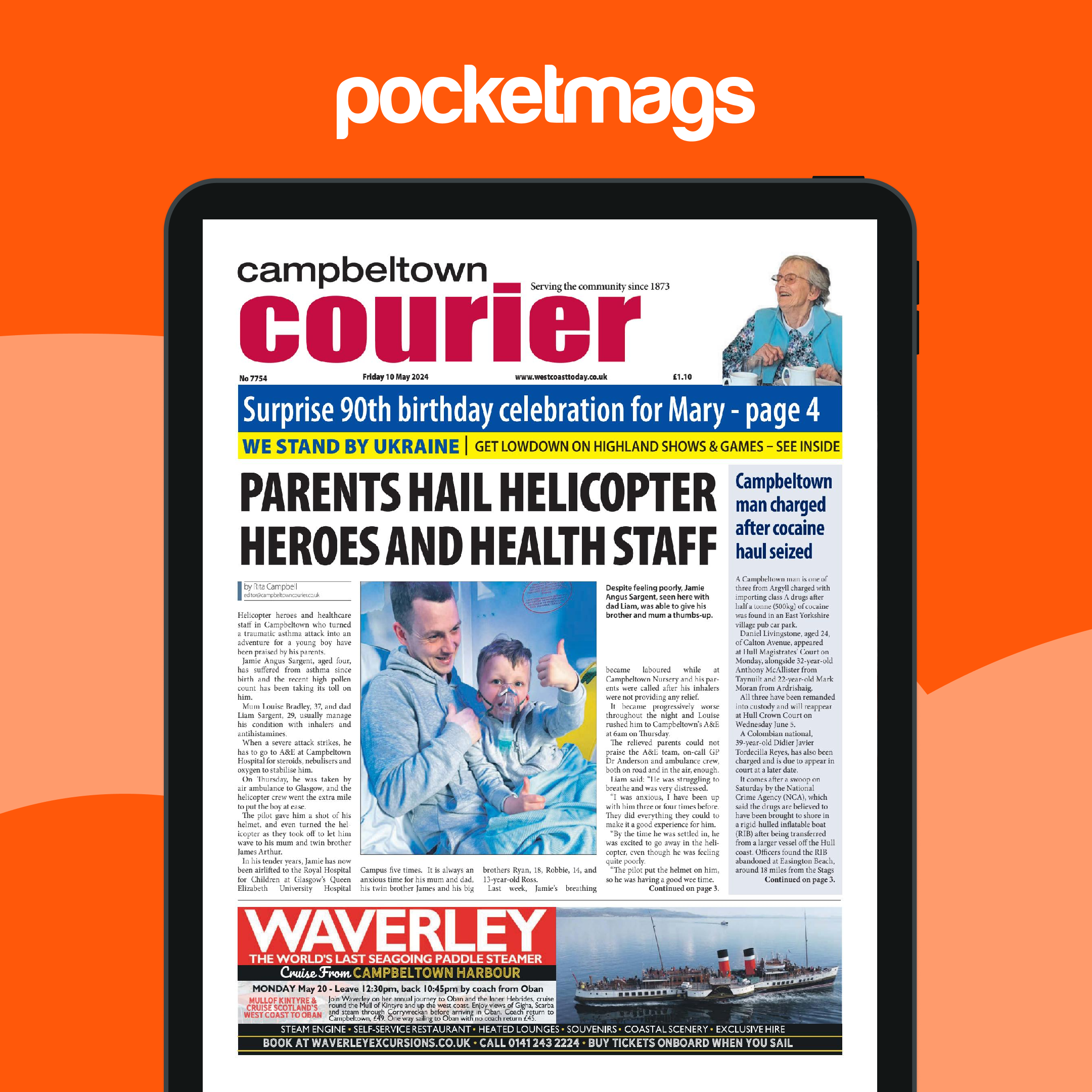 Campbeltown Courier Magazine - 10 May 2024 Back Issue
