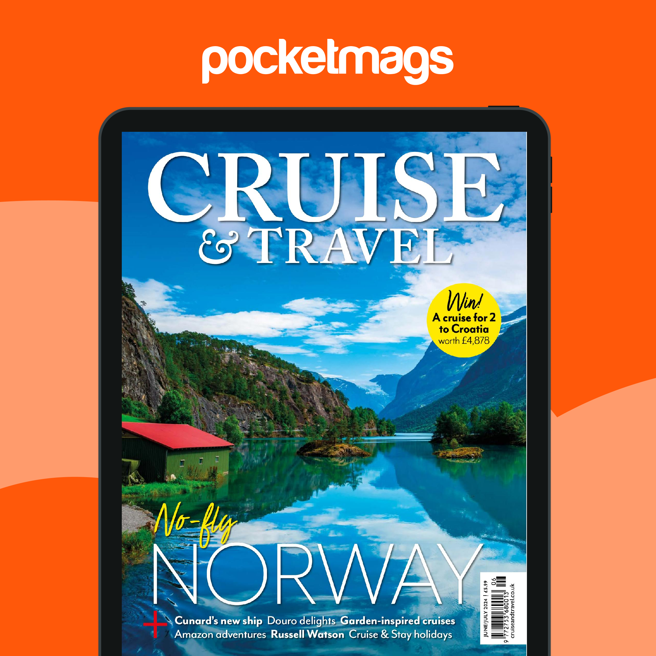 Cruise & Travel Magazine - June/July 2024 Back Issue