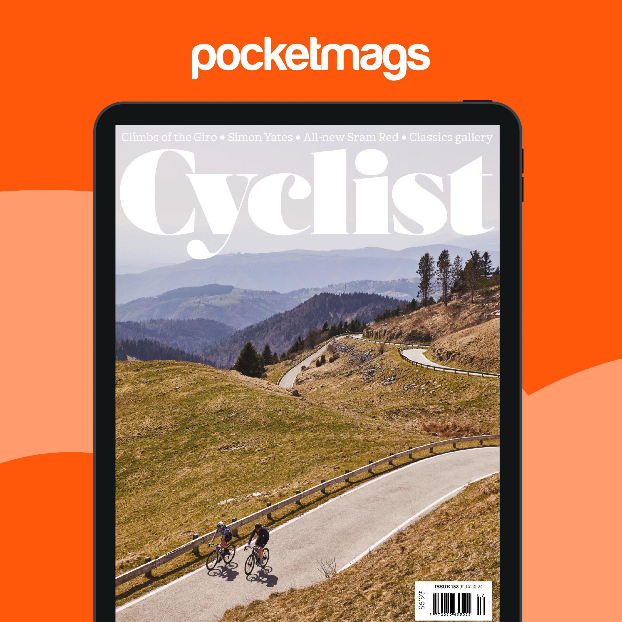 Cyclist Magazine - Jul 2024 - 153 Back Issue