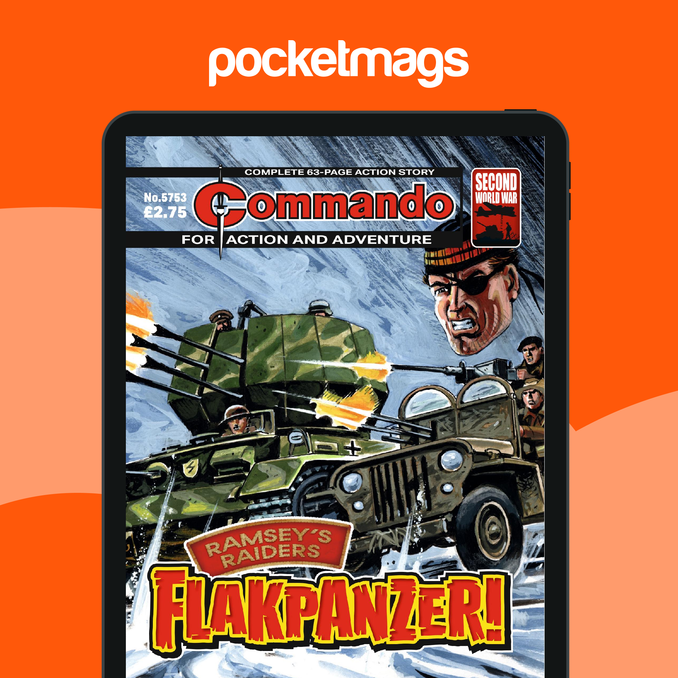 Commando Magazine - 5753 Back Issue