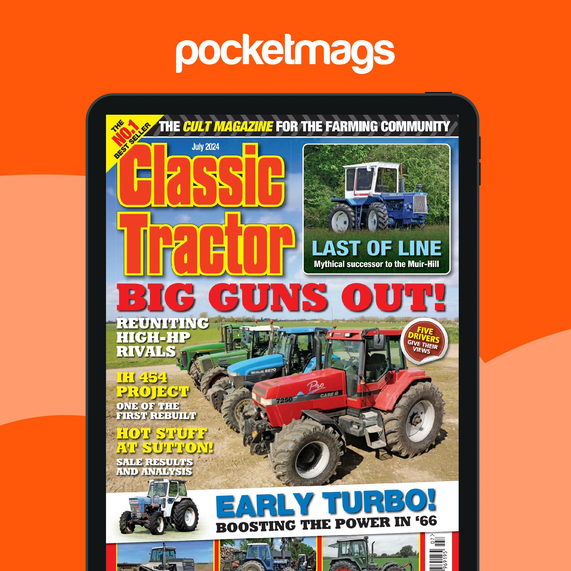 Classic Tractor Magazine - July 2024 Back Issue
