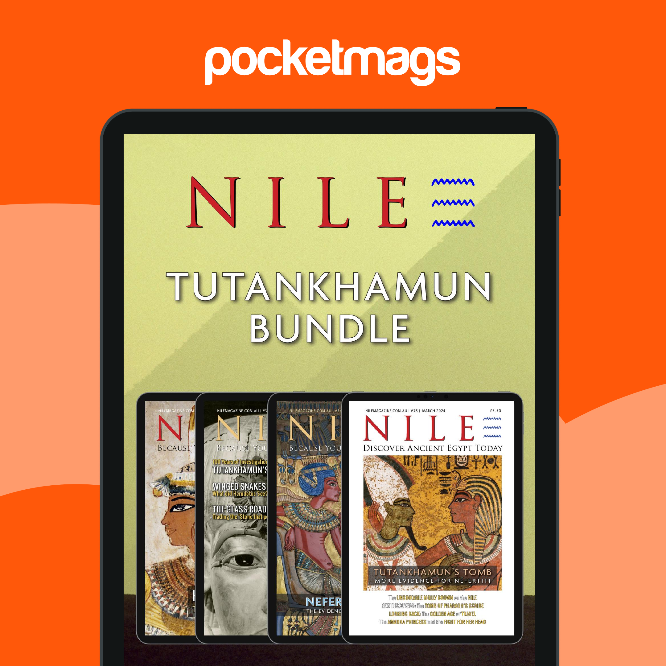 Nile Magazine - Tutankhamun Collection Special Issue