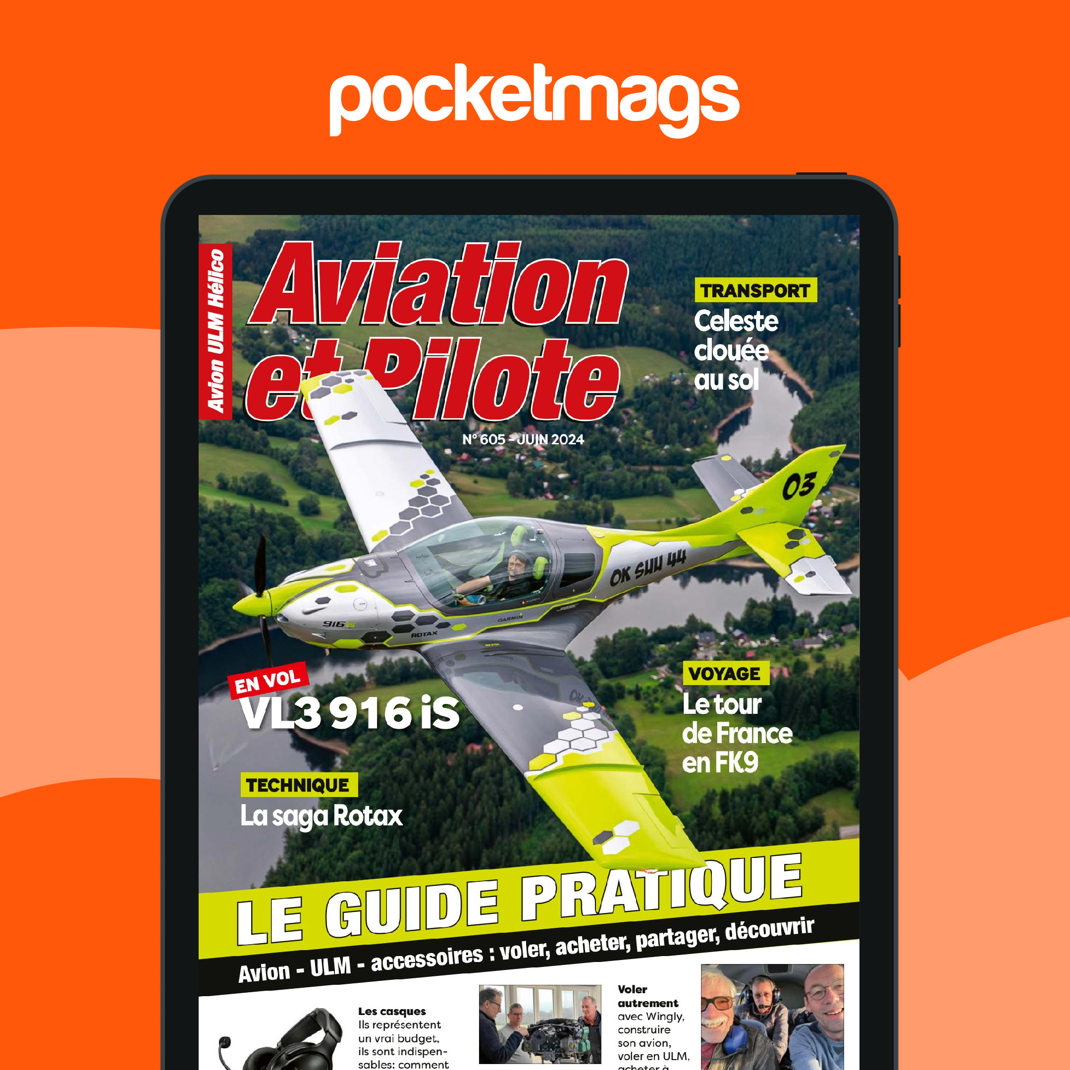Aviation et Pilote Magazine - Juin 2024 Back Issue