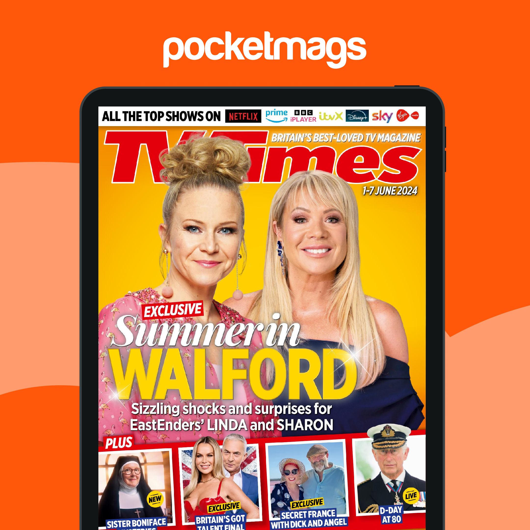 TV Times Magazine - 1 Jun 2024 Back Issue