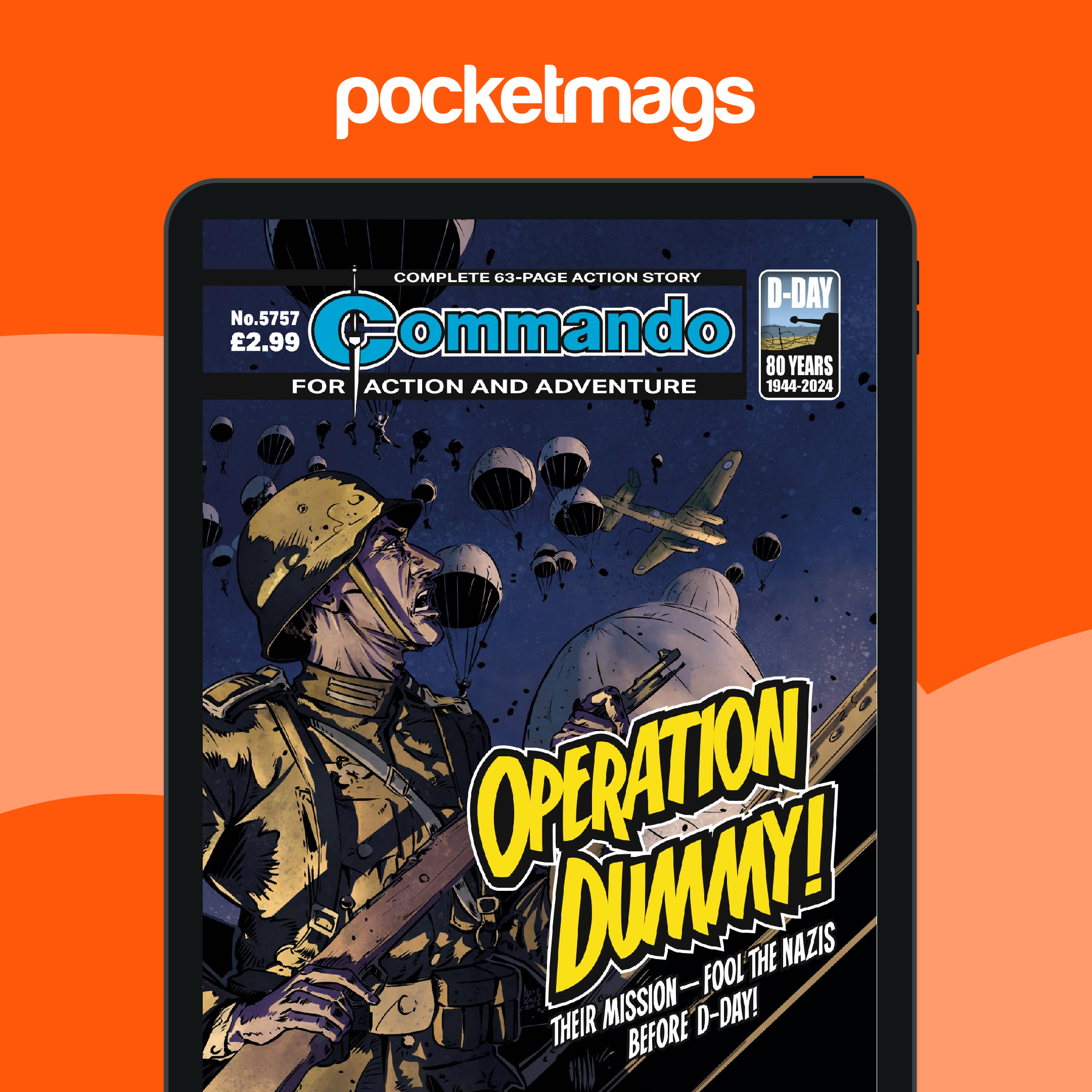 Commando Magazine - 5757 Back Issue