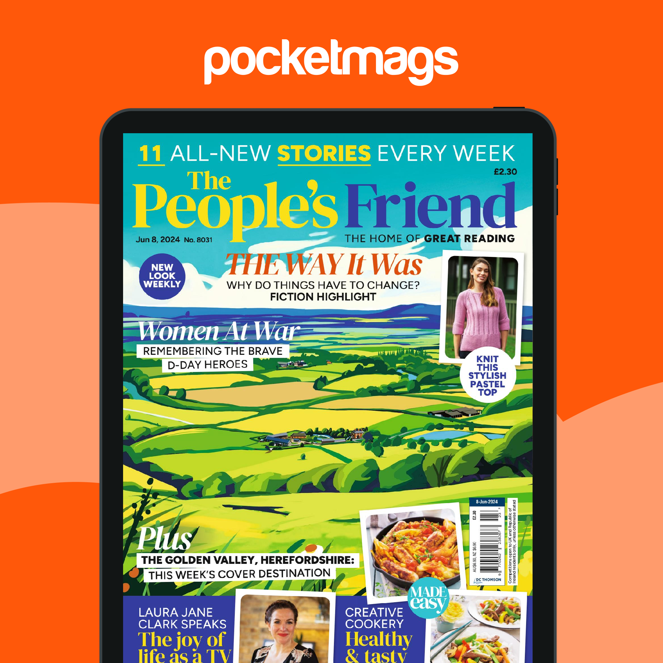 The People’s Friend Magazine - 08-Jun Back Issue