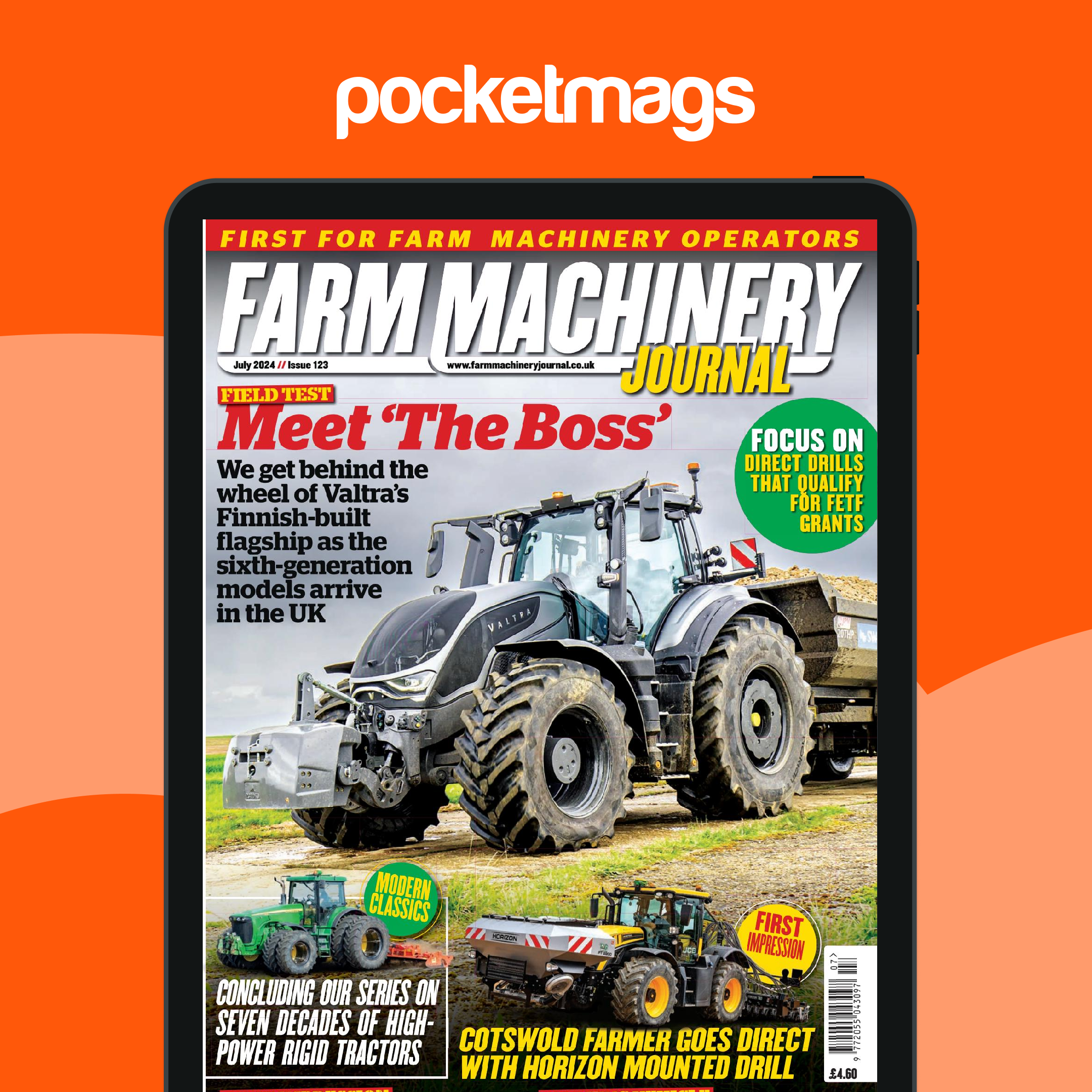 Farm Machinery Journal Magazine - July 2024 Back Issue