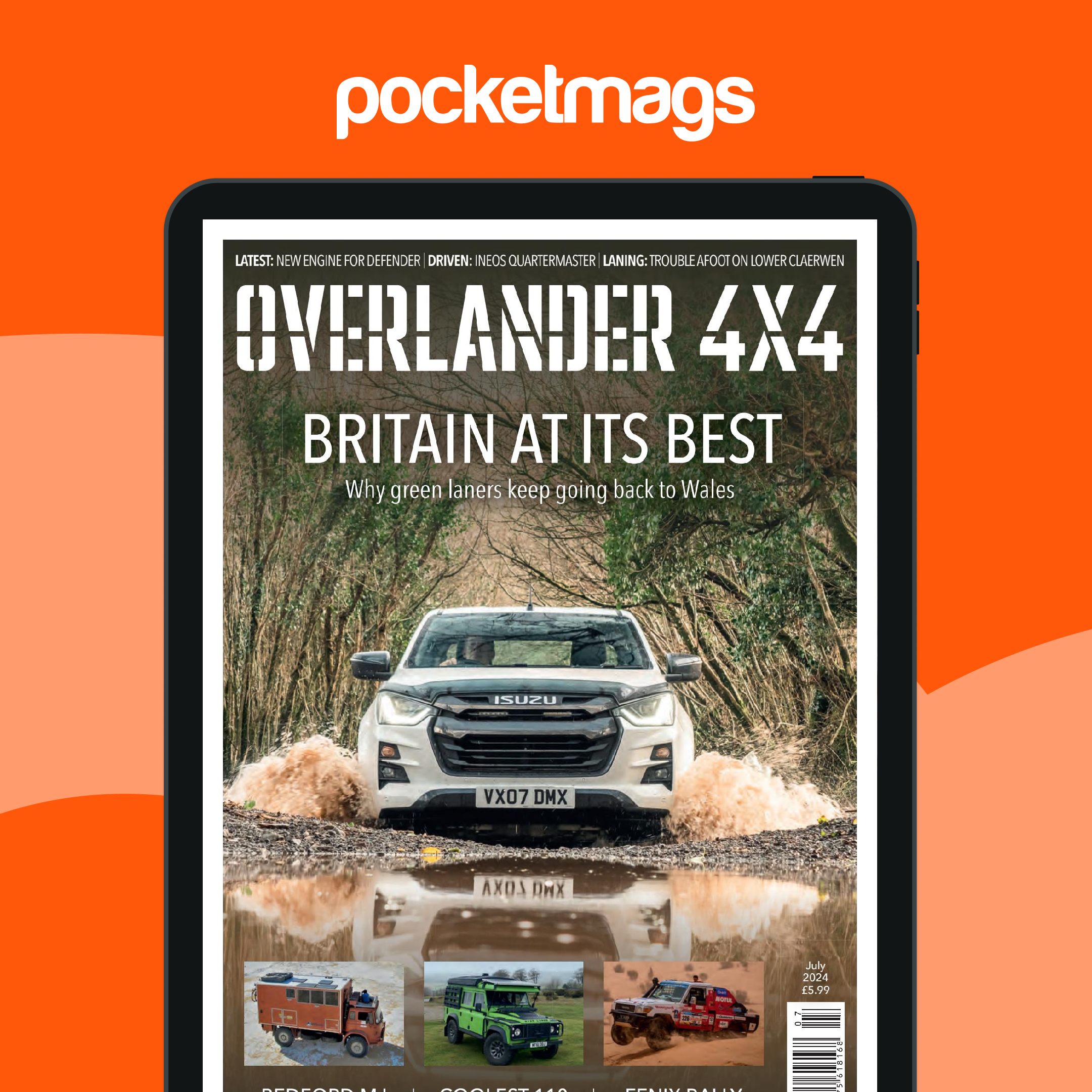 Overlander 4X4 Magazine - July 2024 Back Issue