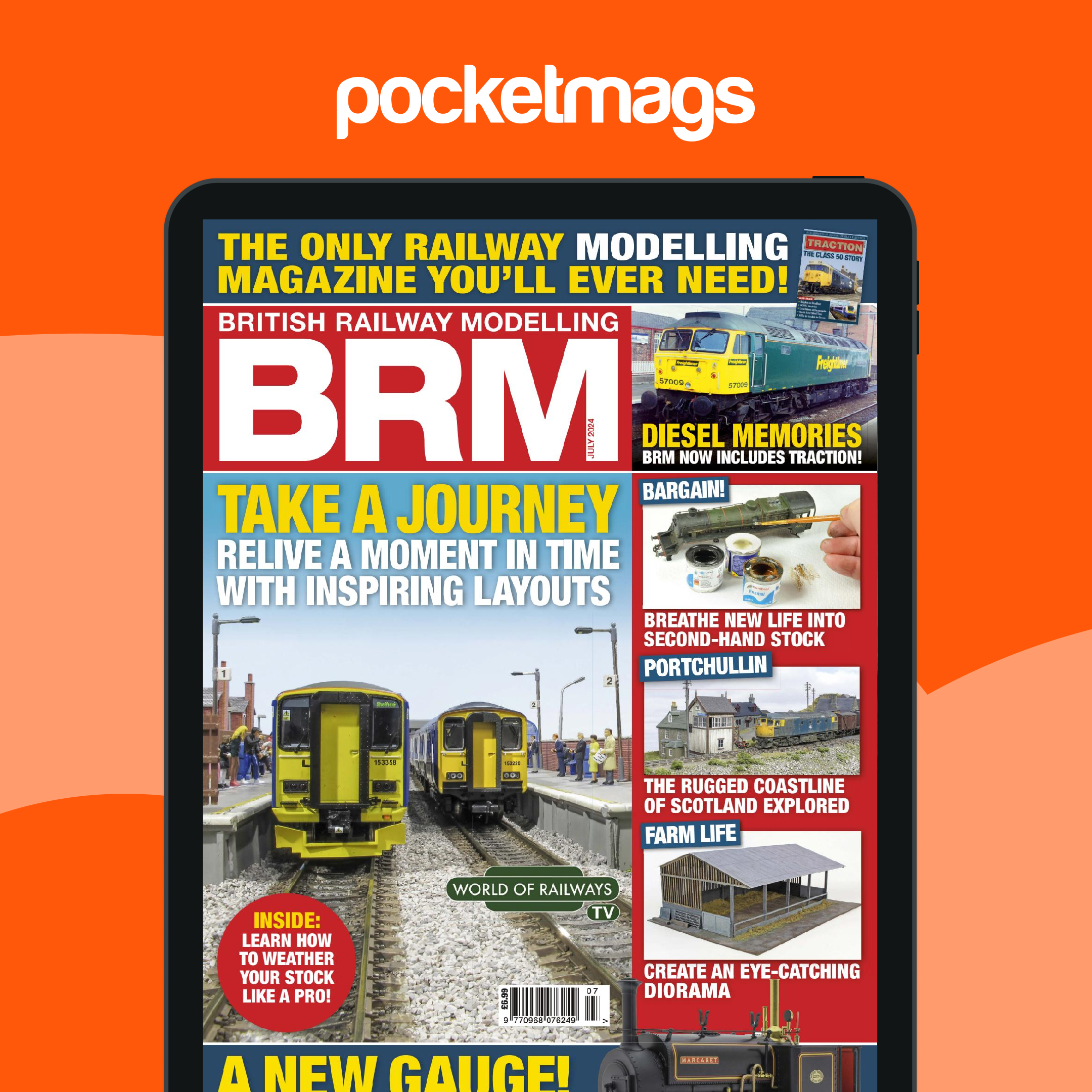 British Railway Modelling (BRM) Magazine - Jul 24 Back Issue