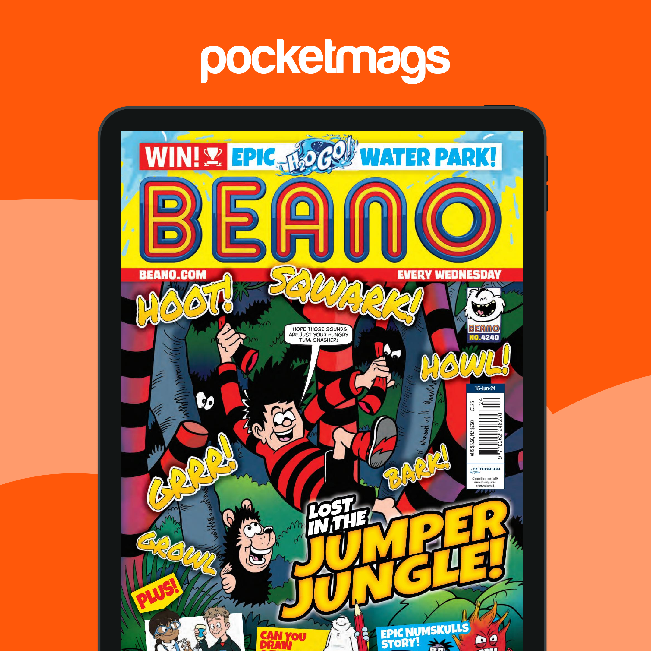 Beano Magazine - 15-Jun Back Issue
