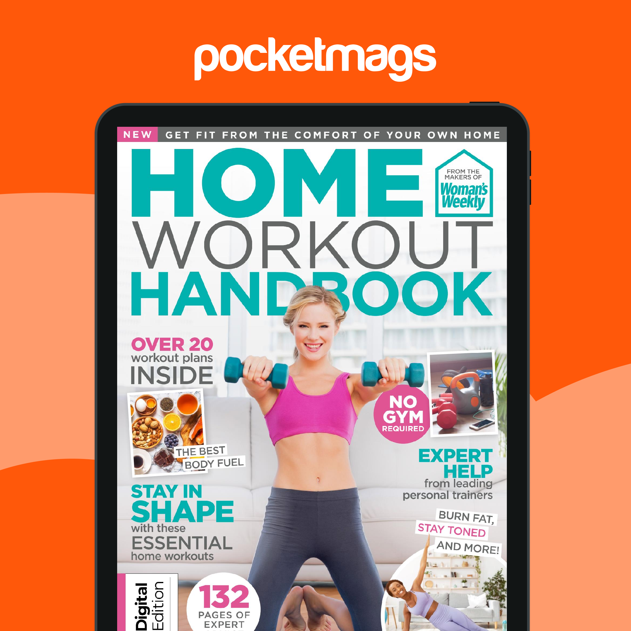 Lifestyle Bookazine - Home Workout Handbook Fourth Editio Back Issue