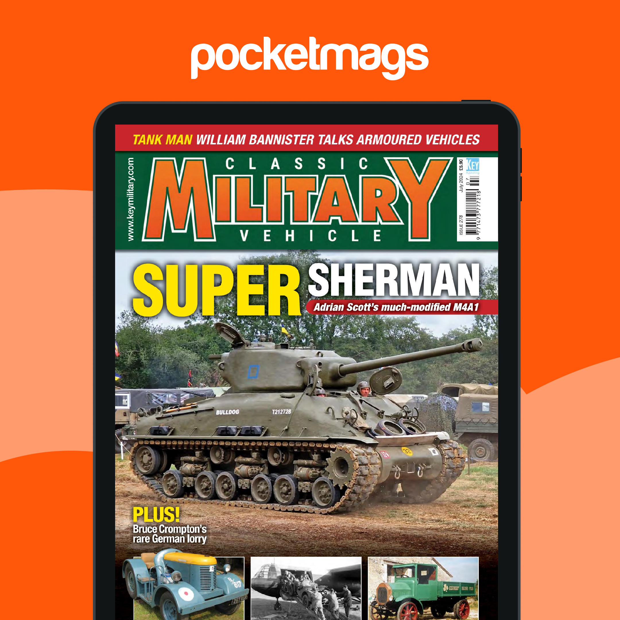 Classic Military Vehicle Magazine - July 2024 Back Issue