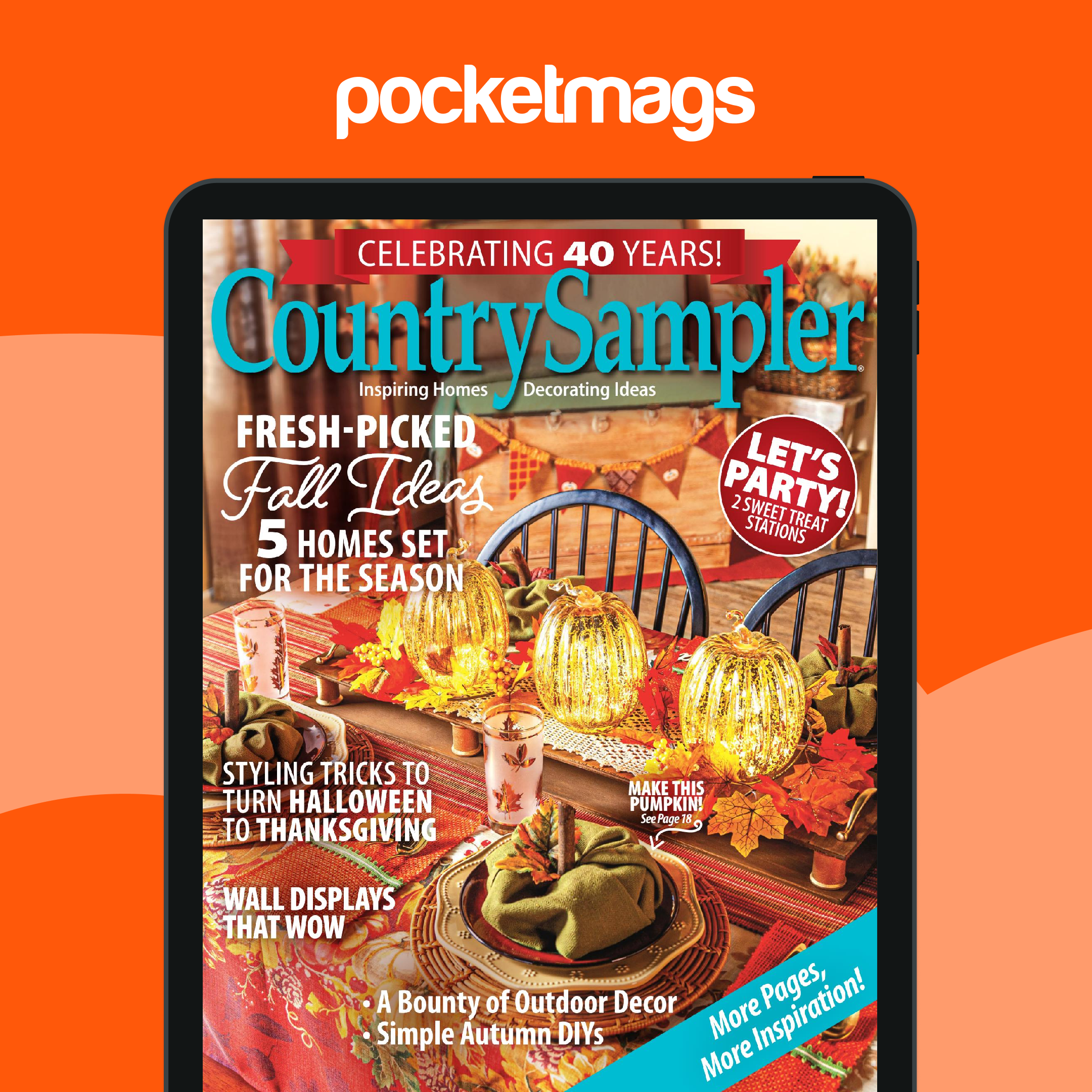 Country Sampler Home Magazine - Autumn 2024 Back Issue