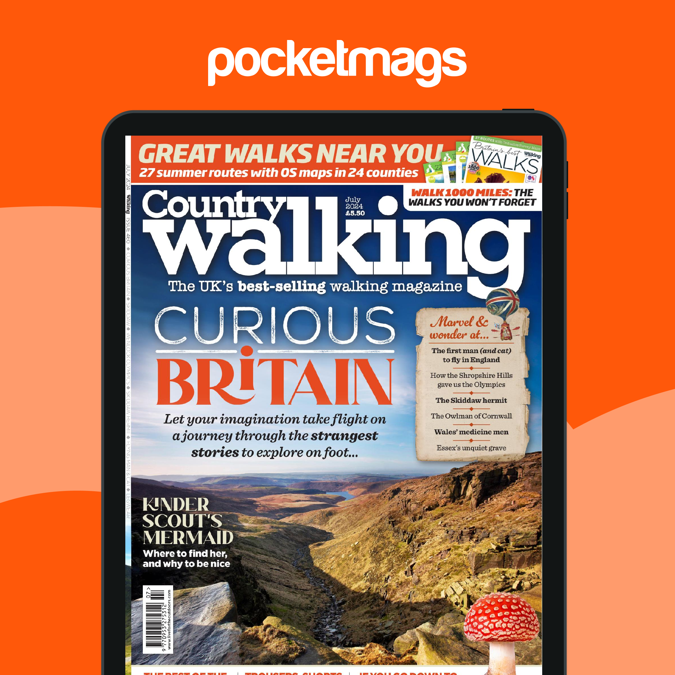 Country Walking Magazine - Jul-24 Back Issue