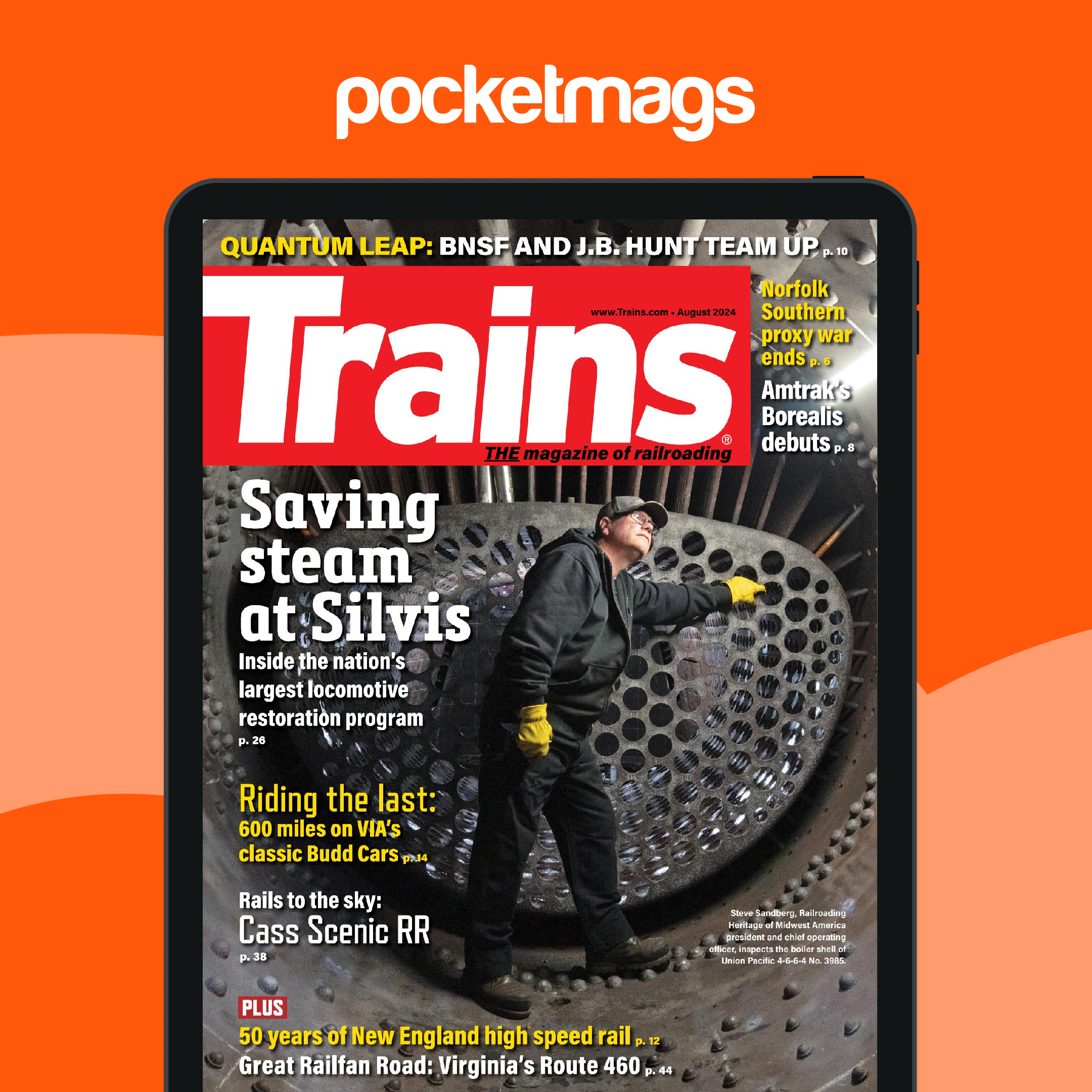 Trains Magazine - August 2024 Back Issue