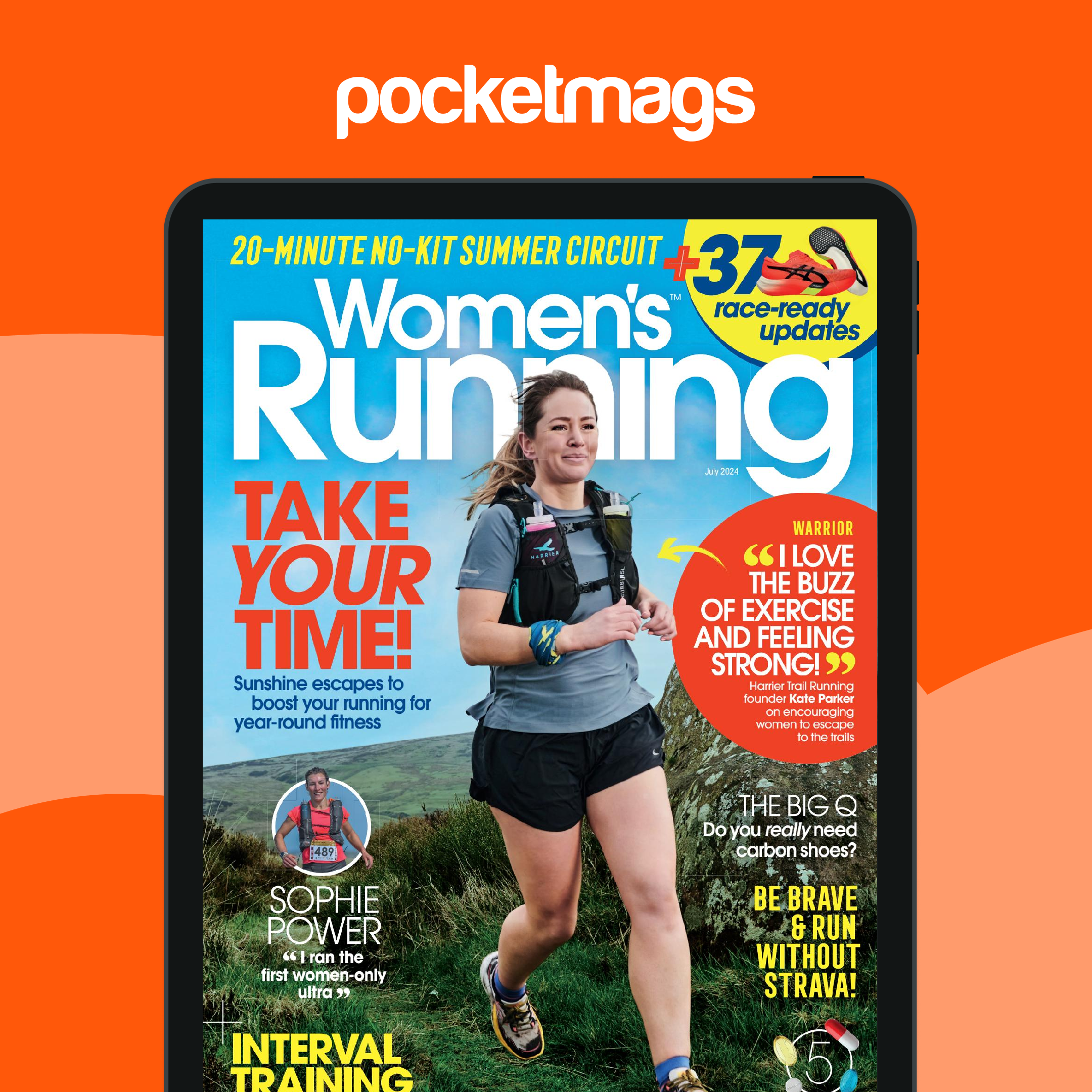 Women’s Running Magazine Subscriptions and Jul 2024 Issue