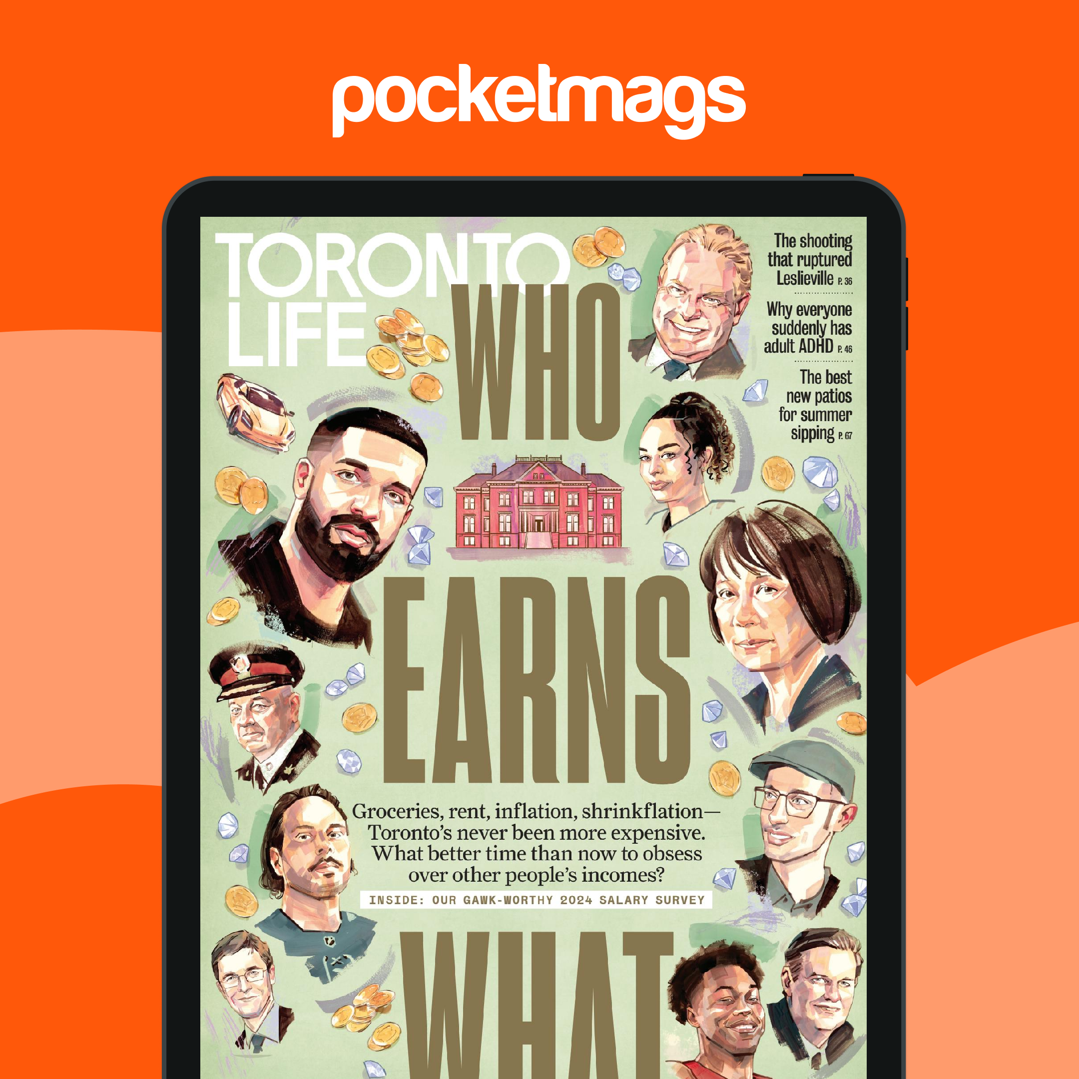 Toronto Life Magazine - July 2024 Back Issue
