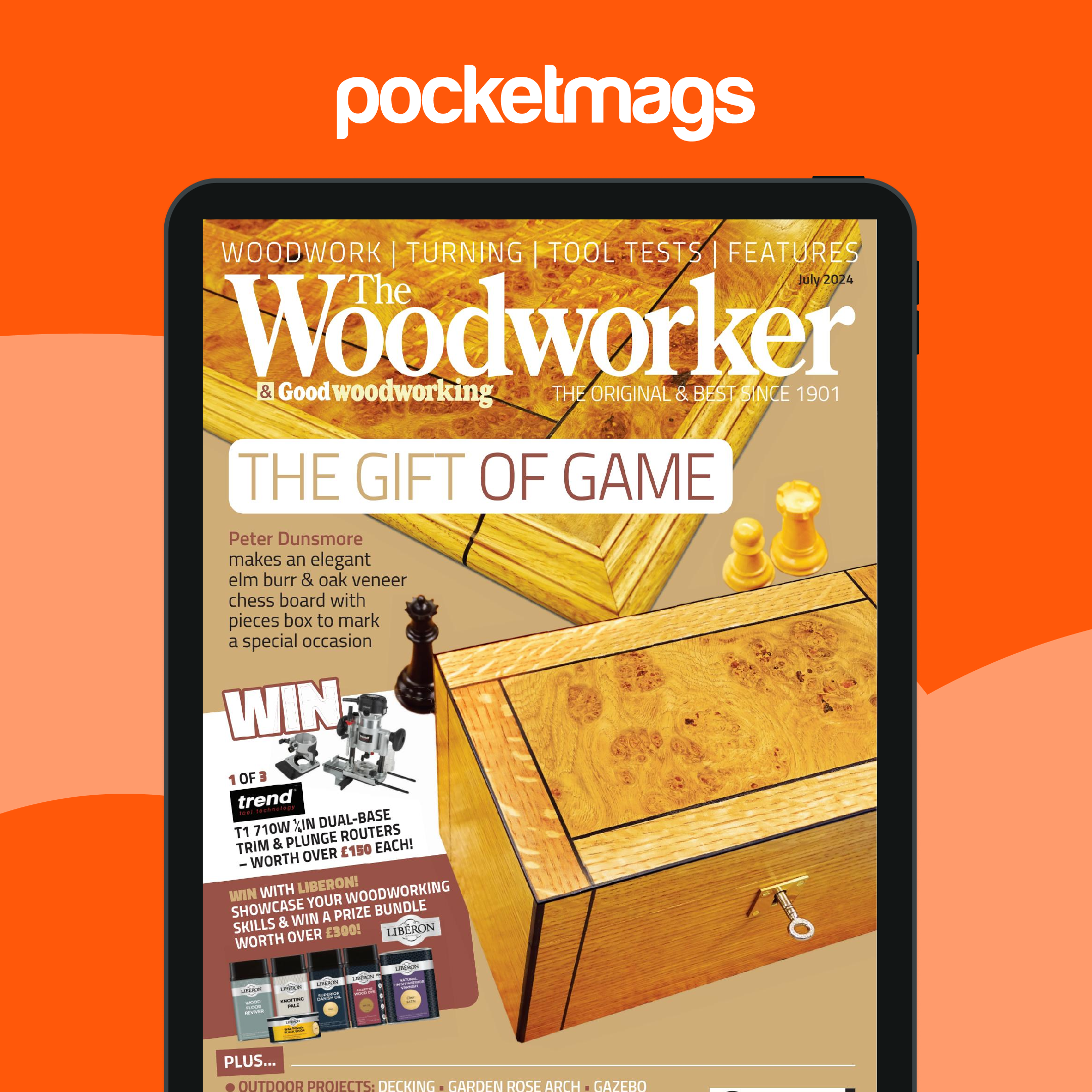 The Woodworker Magazine Subscriptions and Jul-24 Issue