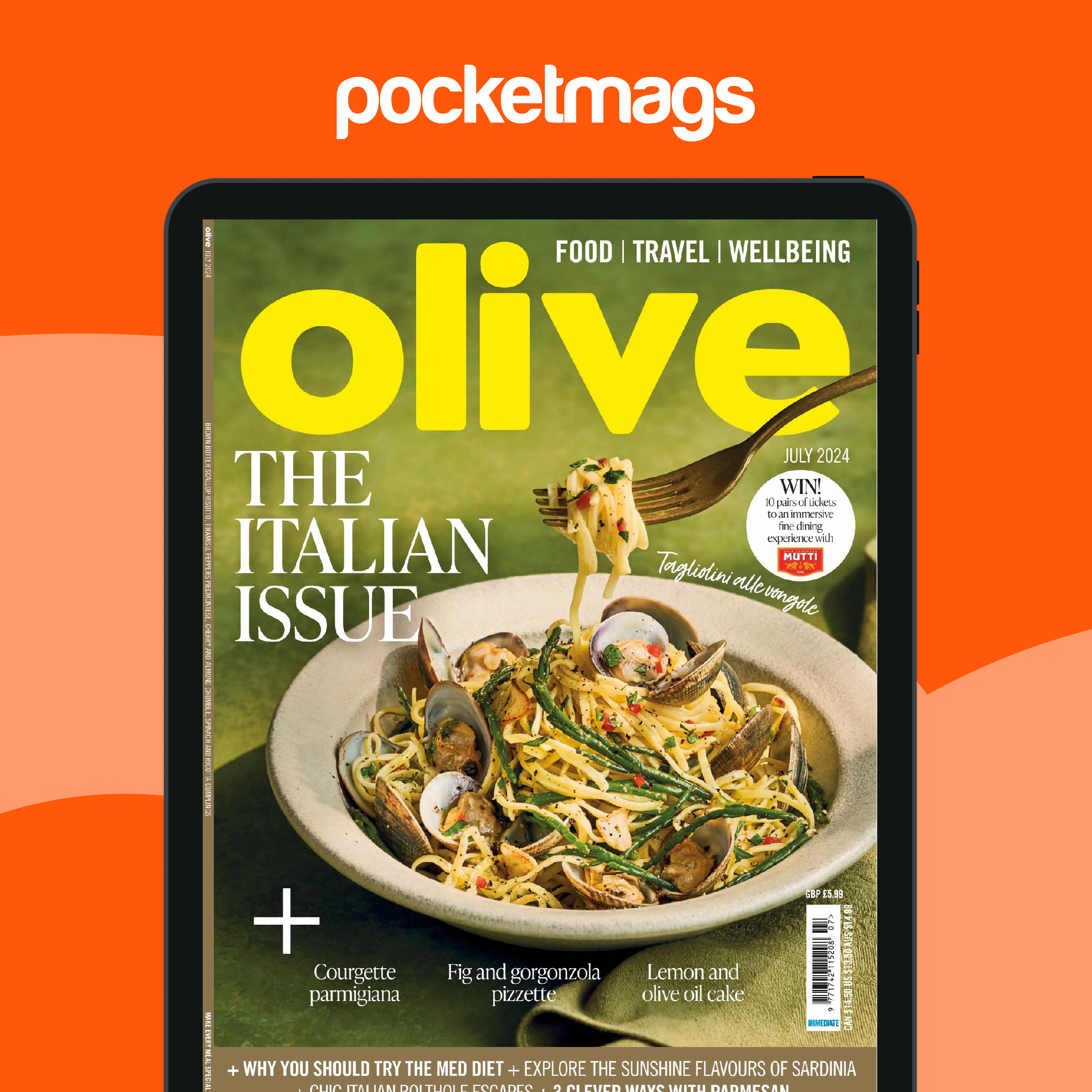 Olive Magazine - July 2024 Edizione posteriore