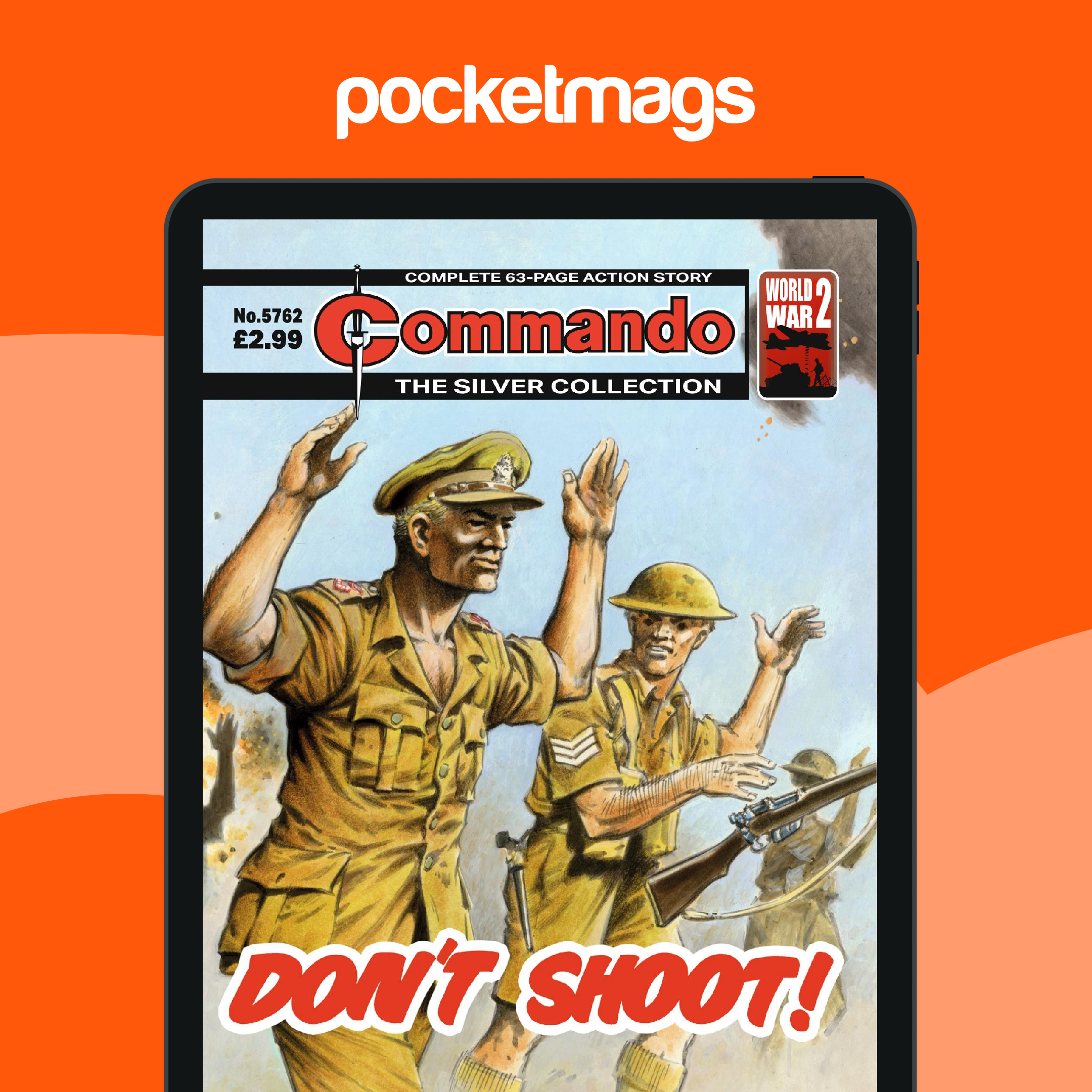 Commando Magazine - 5762 Back Issue