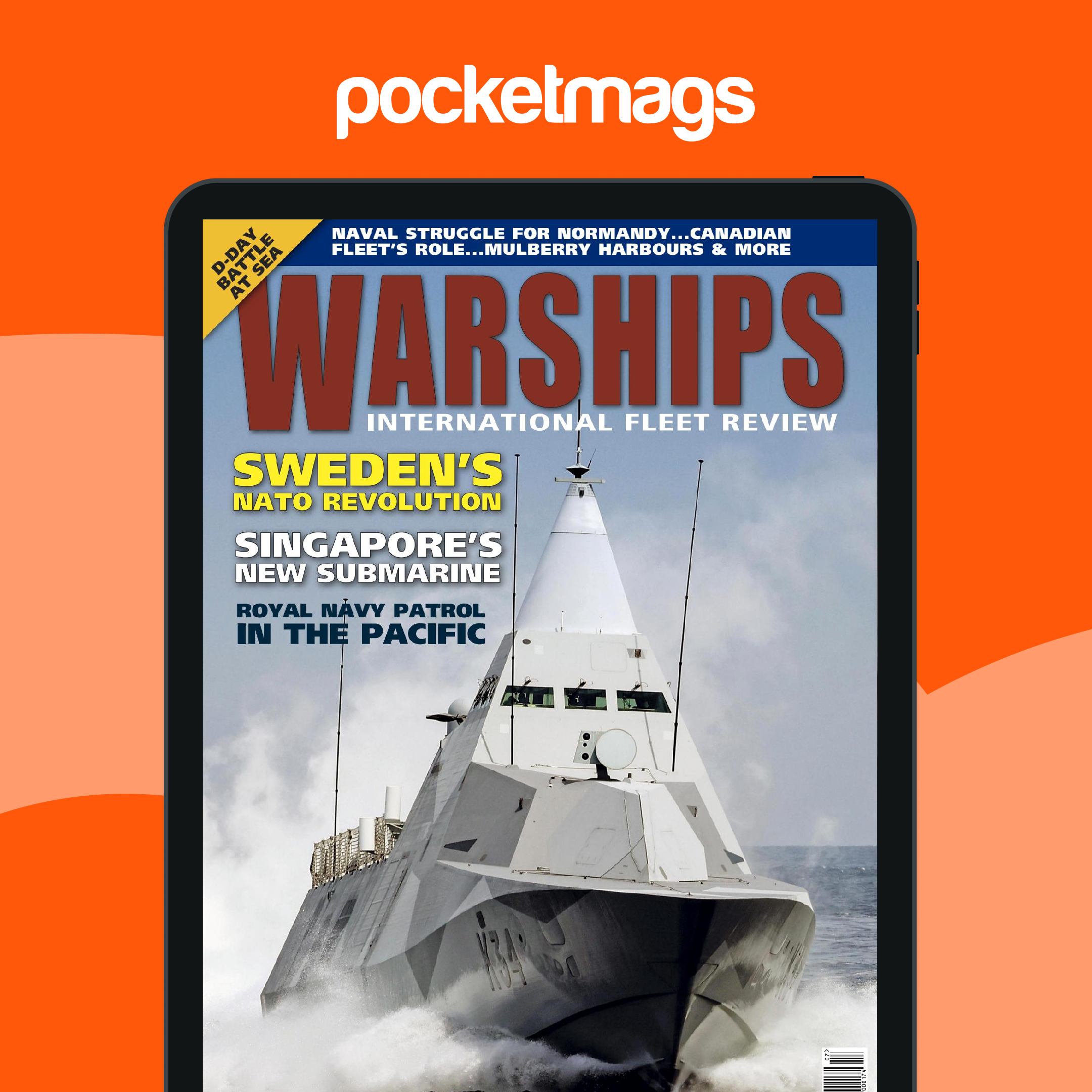 Warships International Fleet Review Magazine - July 2024 Edición anterior
