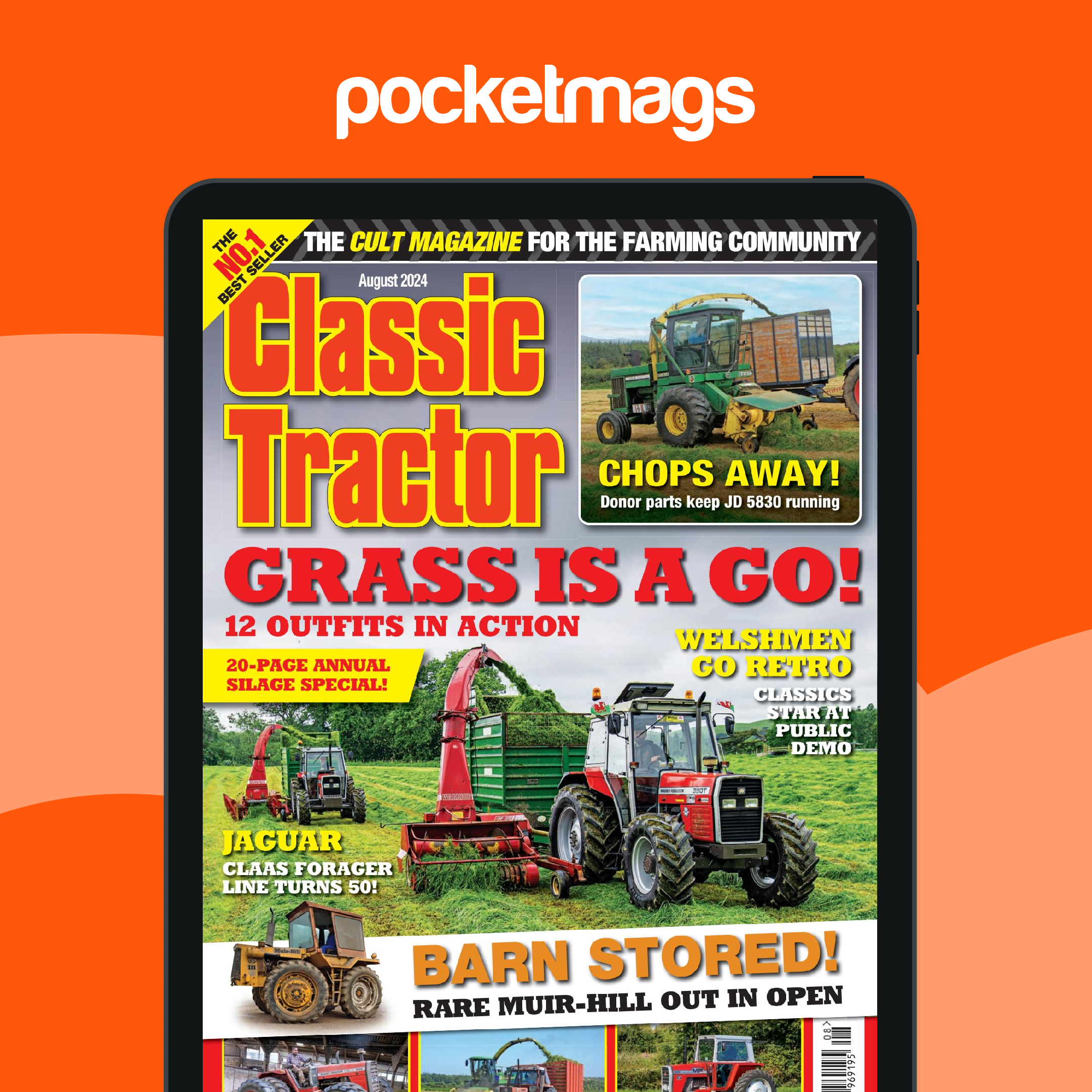 Classic Tractor Magazine - August 2024 Back Issue