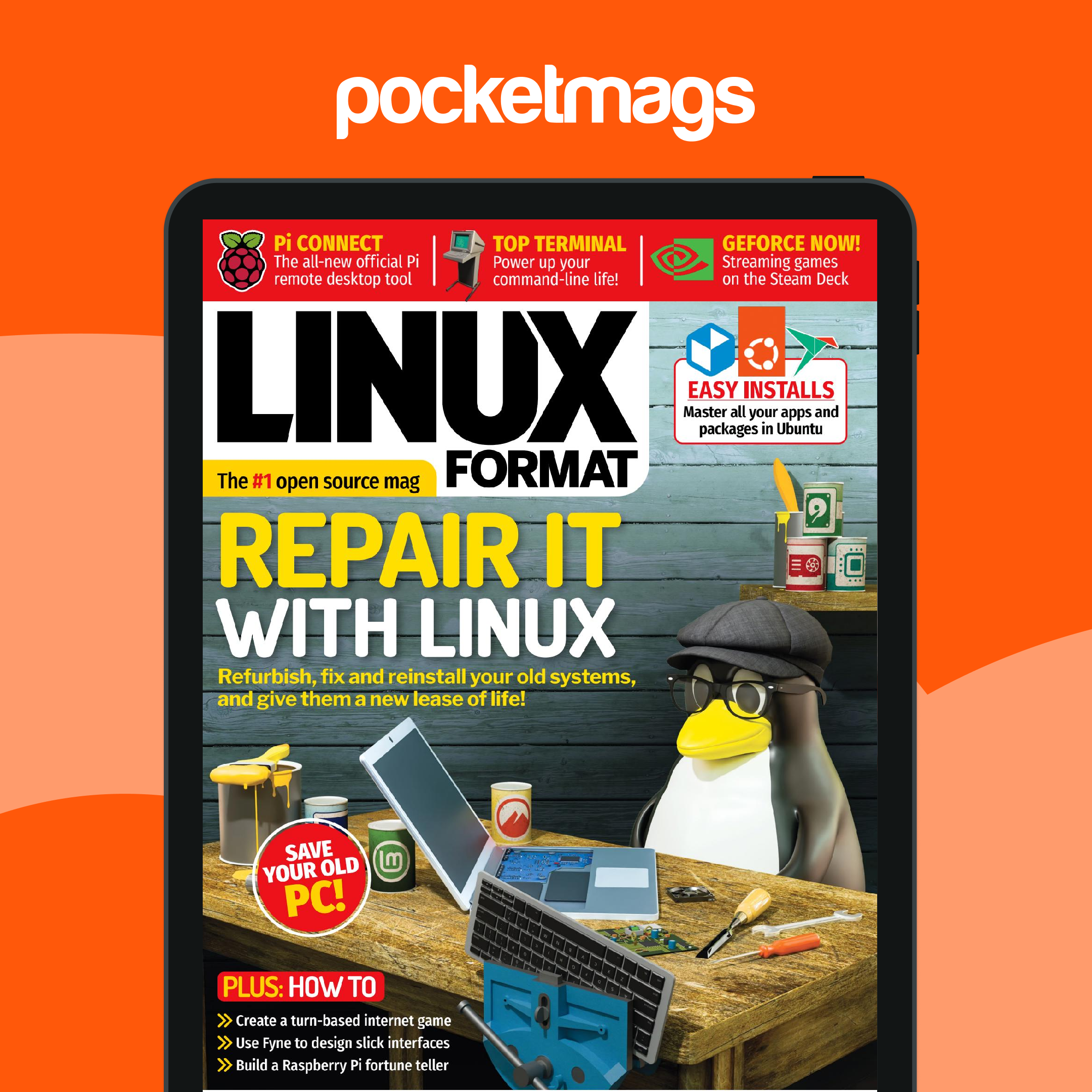 Linux Format Magazine - August 2024 Edição anterior