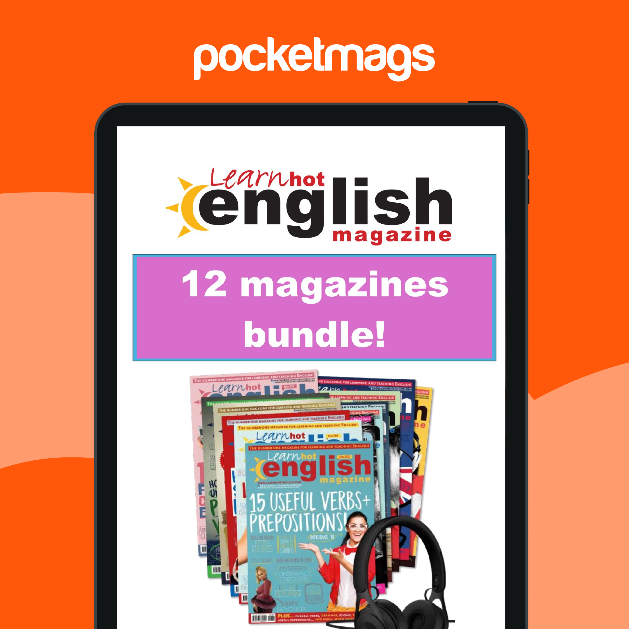 Learn Hot English Magazine - 12-pack Learn Hot English magazine offer ...