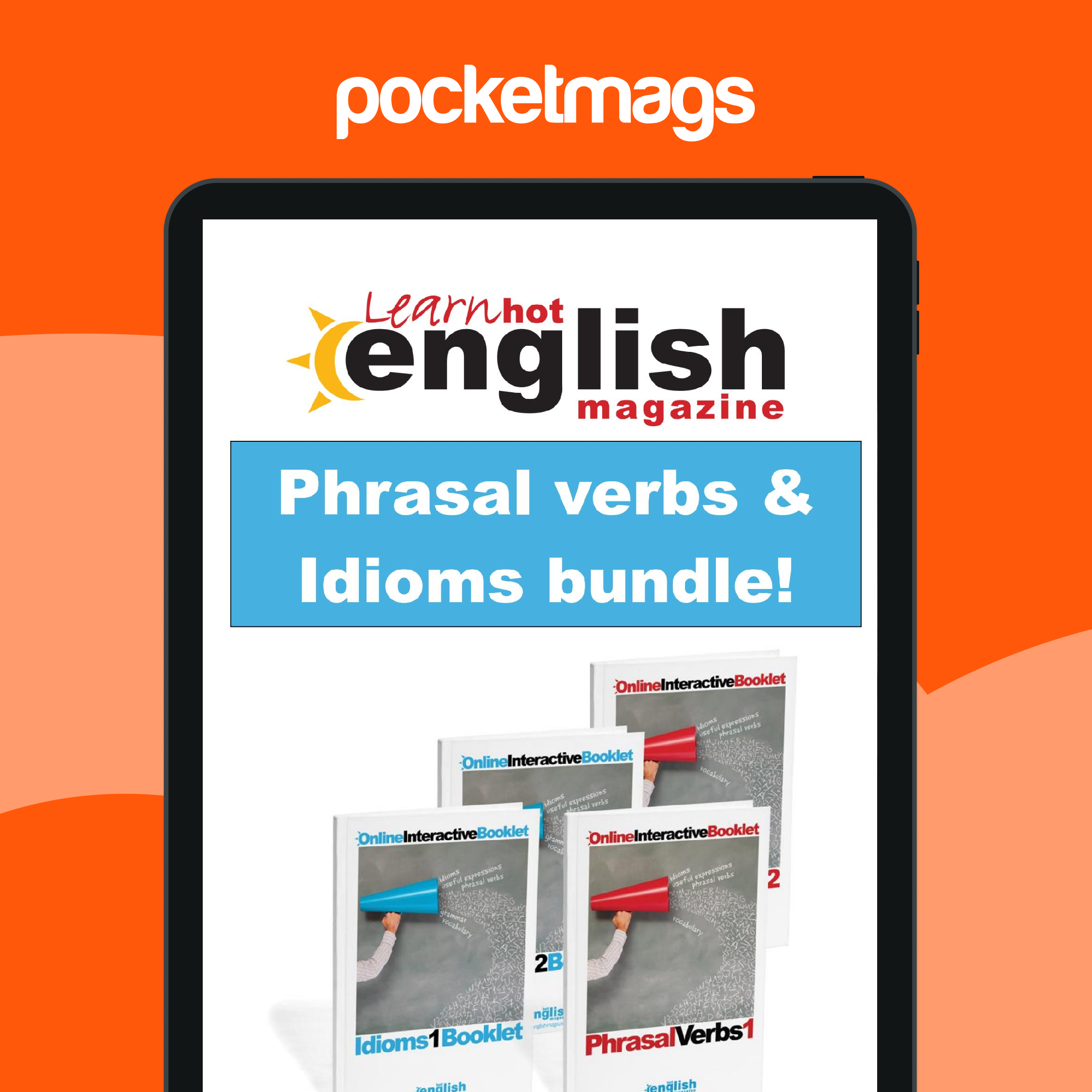 Learn Hot English Magazine - Idioms & phrasal verbs special OFFER ...