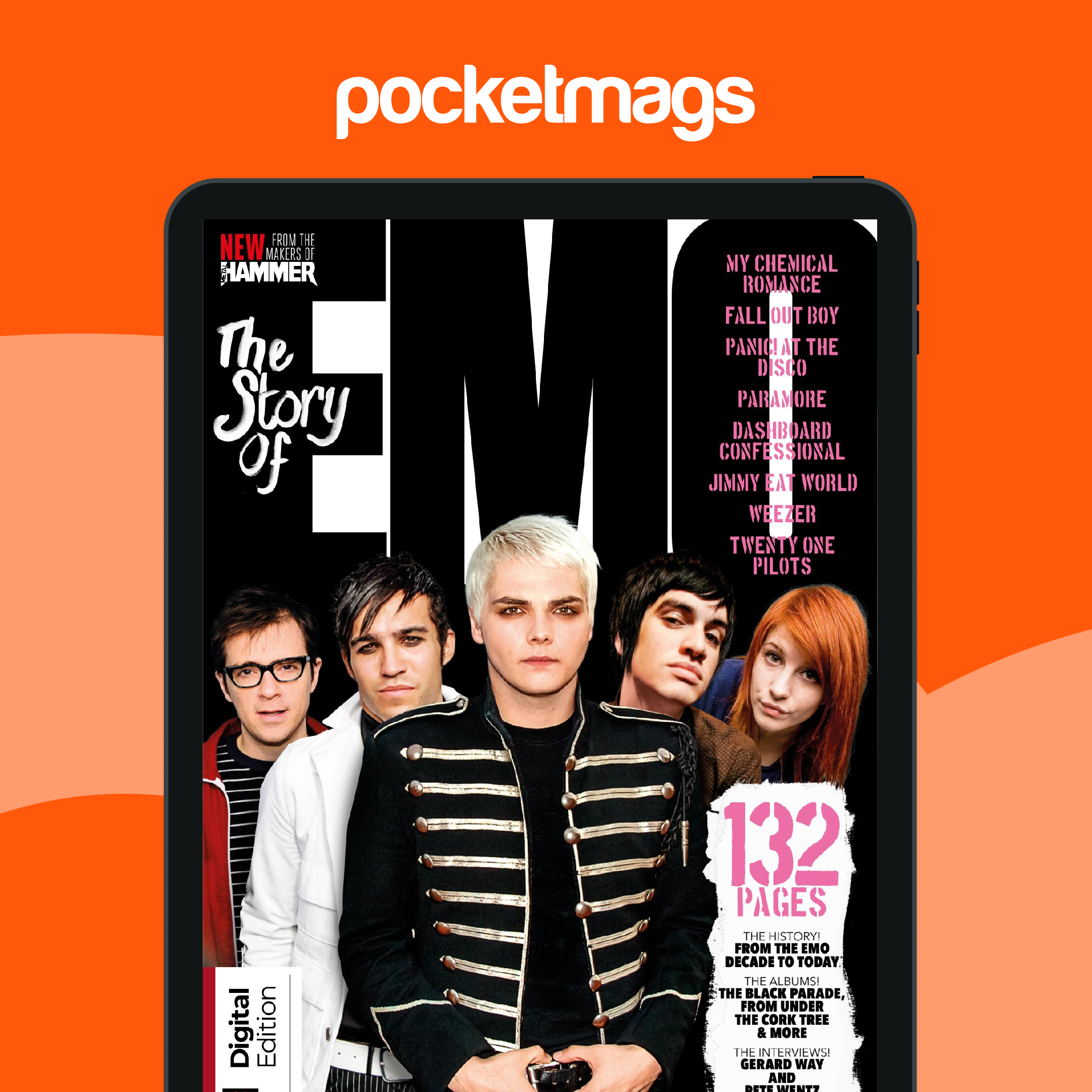 Music Magazine - The Story of Emo First Edition Back Issue