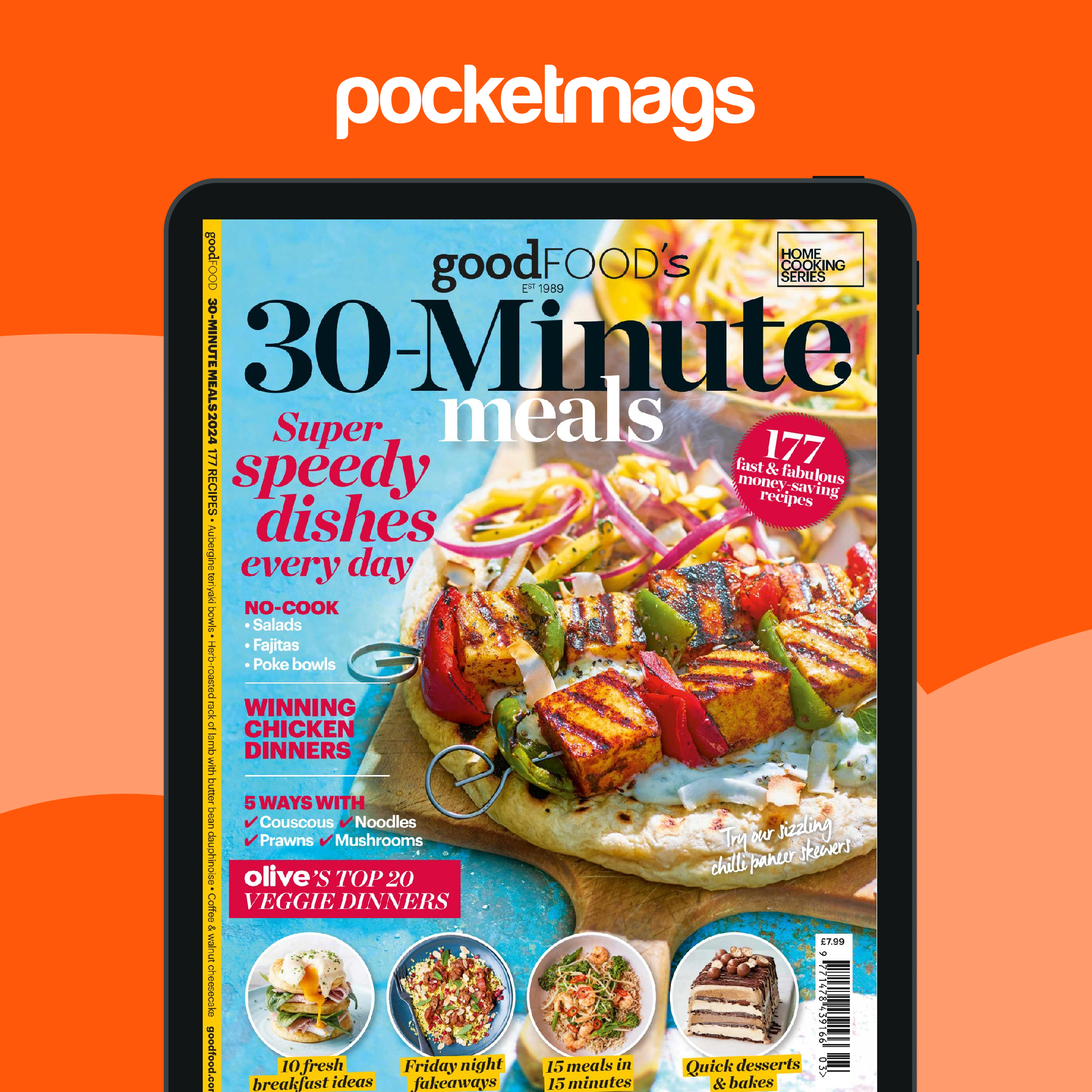 Good Food Home Cooking Series Magazine - 30 Minute Meals 2024 Back Issue